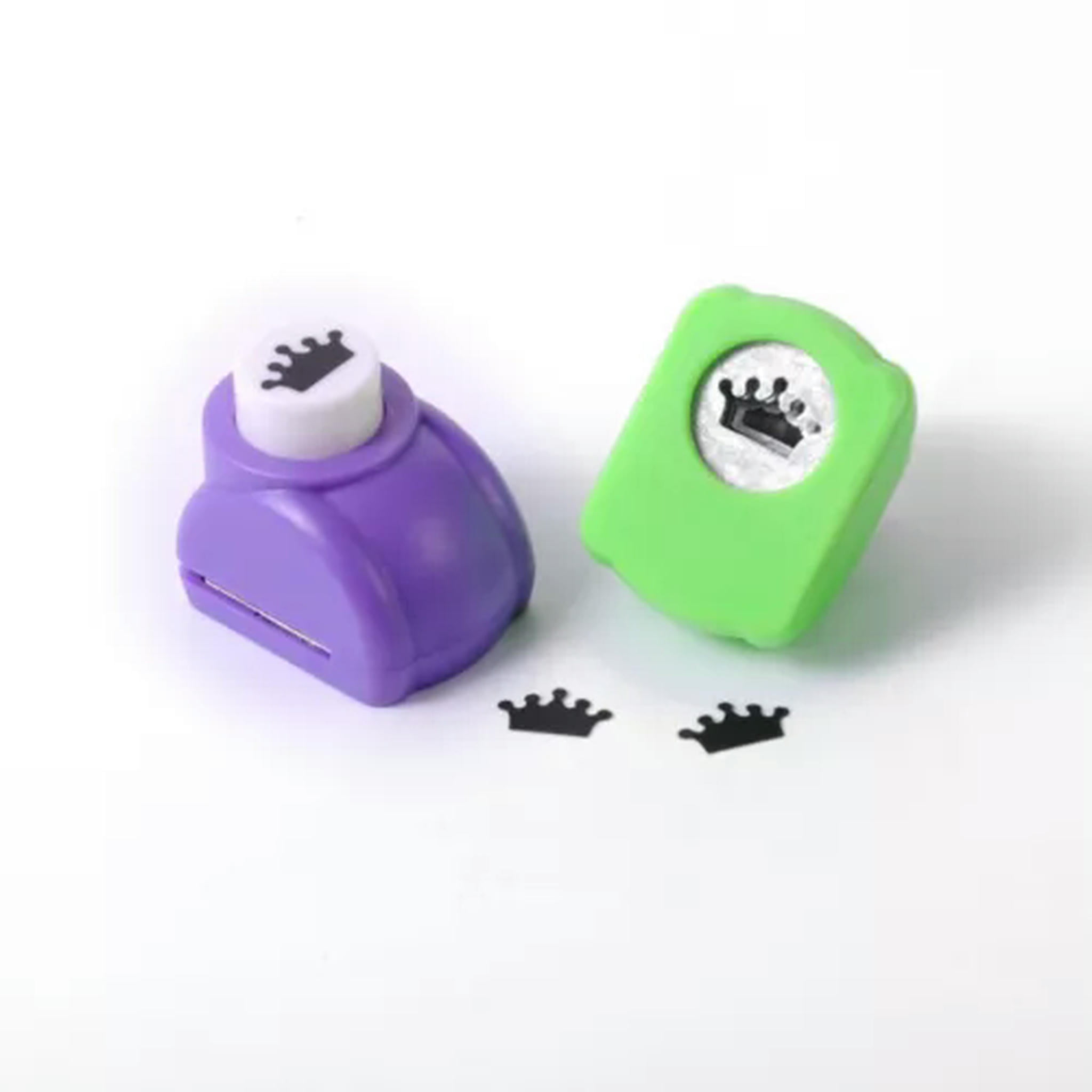 U8MO Random Color Mini Plastic Paper Punches Craft Cutter Scrapbooking ...