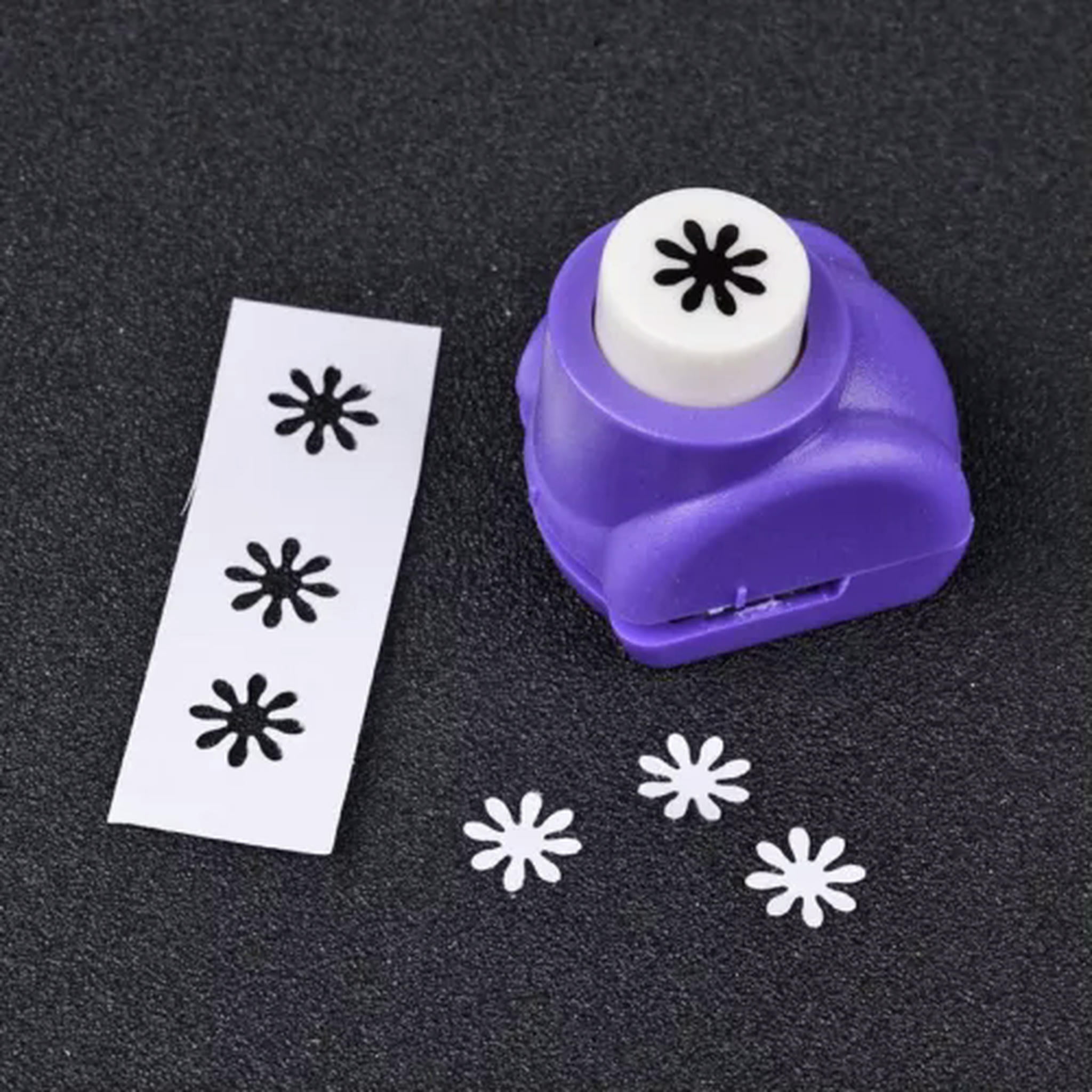 U8MO Random Color Mini Plastic Paper Punches Craft Cutter Scrapbooking ...