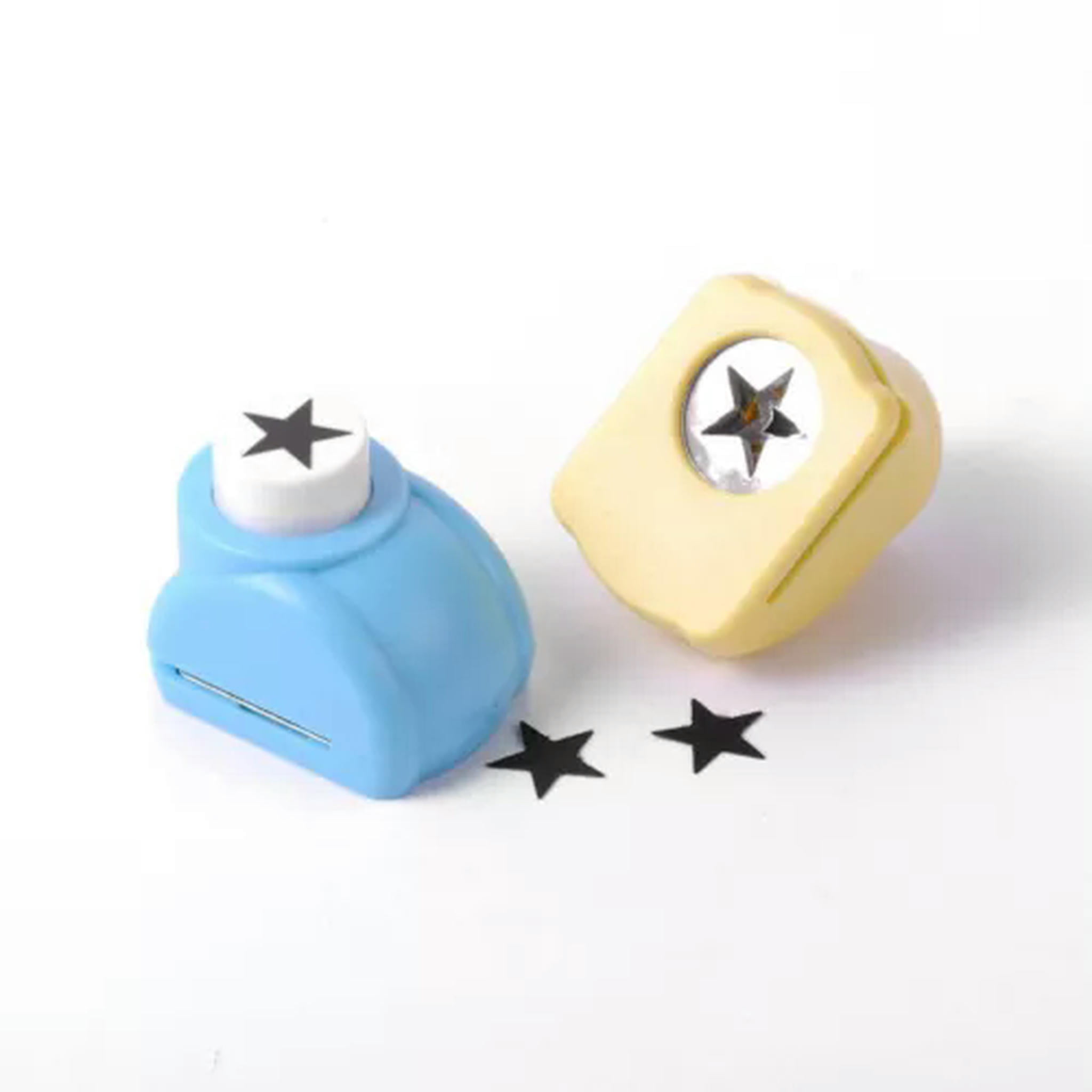 U8MO Random Color Mini Plastic Paper Punches Craft Cutter Scrapbooking ...