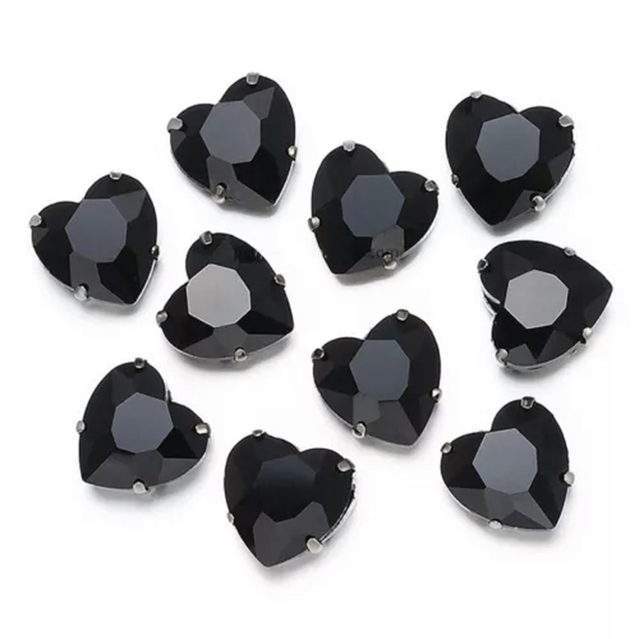 U8MO Sew On Crystal Glass Flat Back Claw Rhinestones Loose Beads For ...