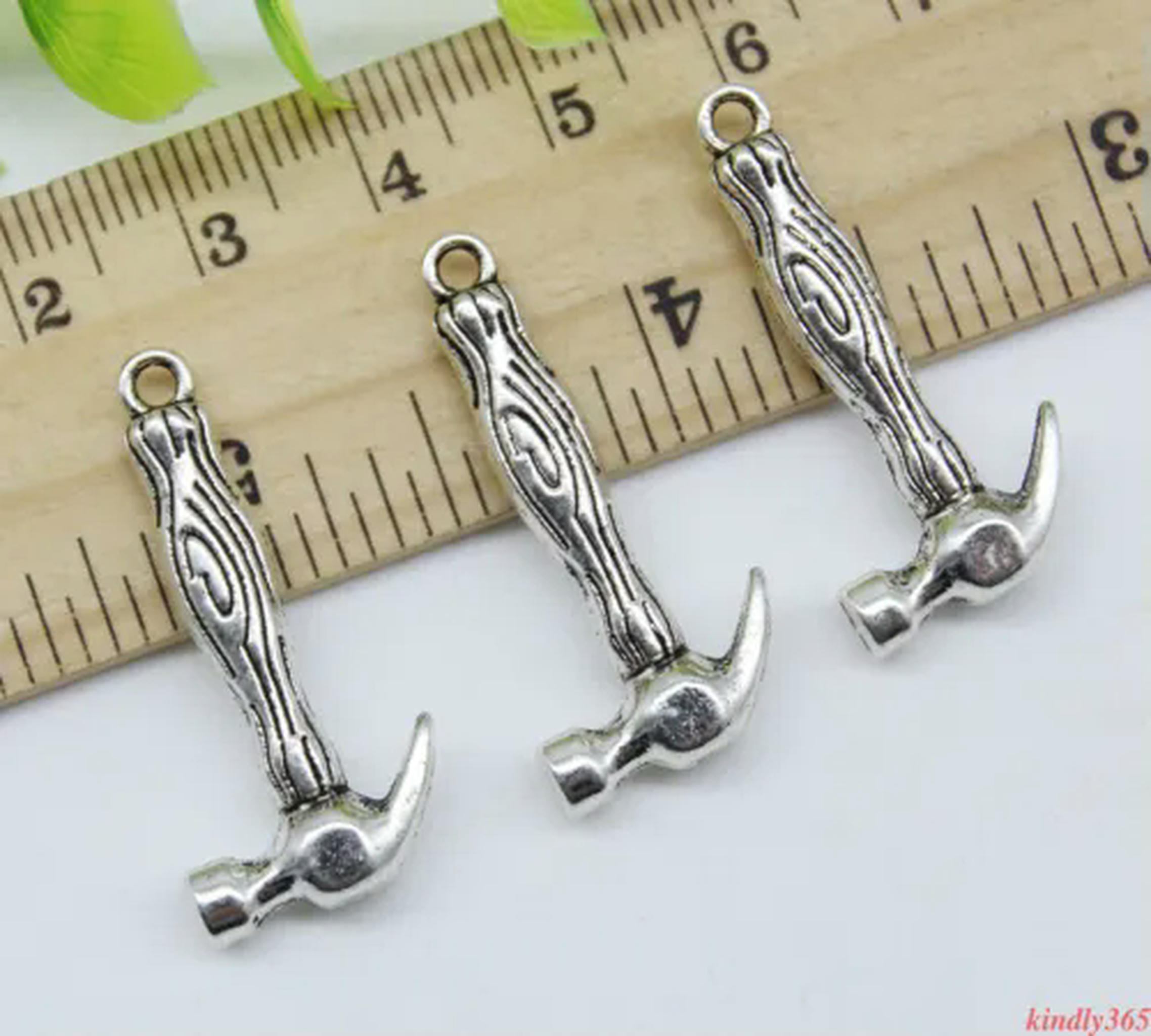 U8MO Wholesale retro style Small hammer alloy charm pendants DIY ...