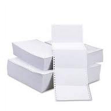 U90 9.5 x 3.5 In. 2-Part White Carbonless Forms, Folds at 7 in ...