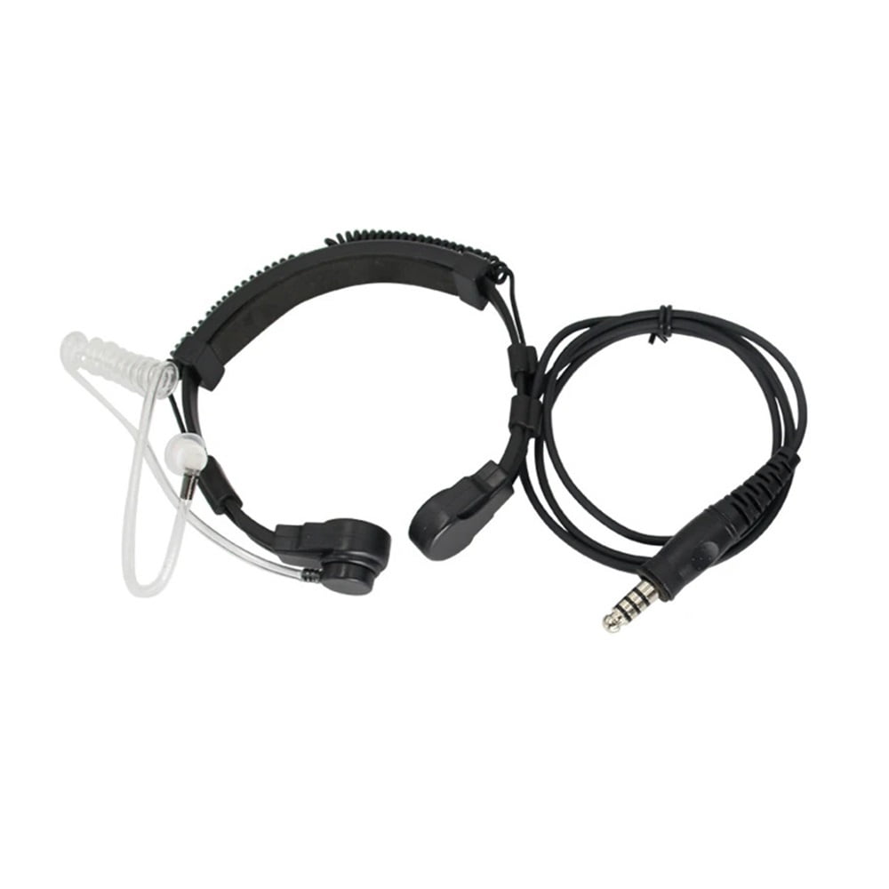 U94 PTT+7.1mm Tactical Telescopic Throat Controlled Walkie Talkie ...