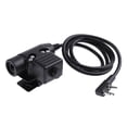 U94 Push To Talk PTT Adapter For BaoFeng UV-5R Kenwood Walkie Talkie ...