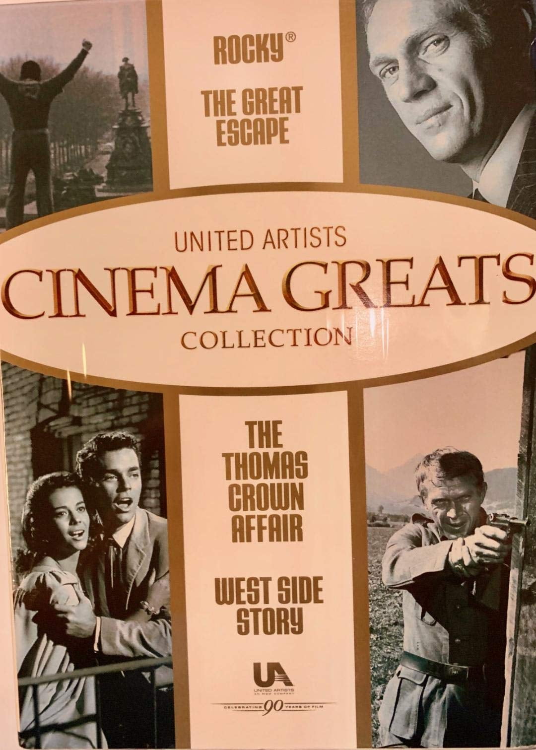 UA Cinema Greats Collection Rocky Great Escape Thomas Crown West Side ...