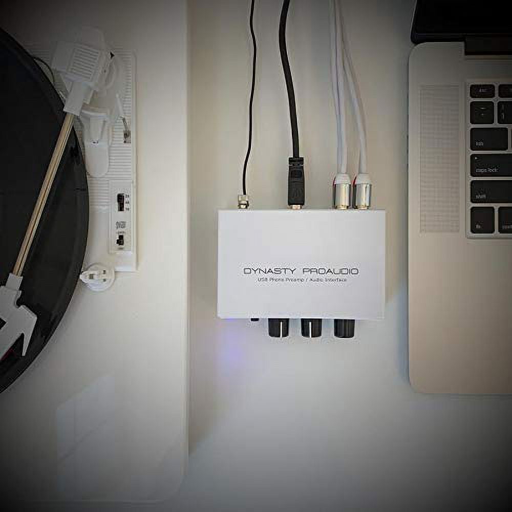 UA2D USB Phono Preamp for Turntable, Preamp with RIAA Equalized Low ...