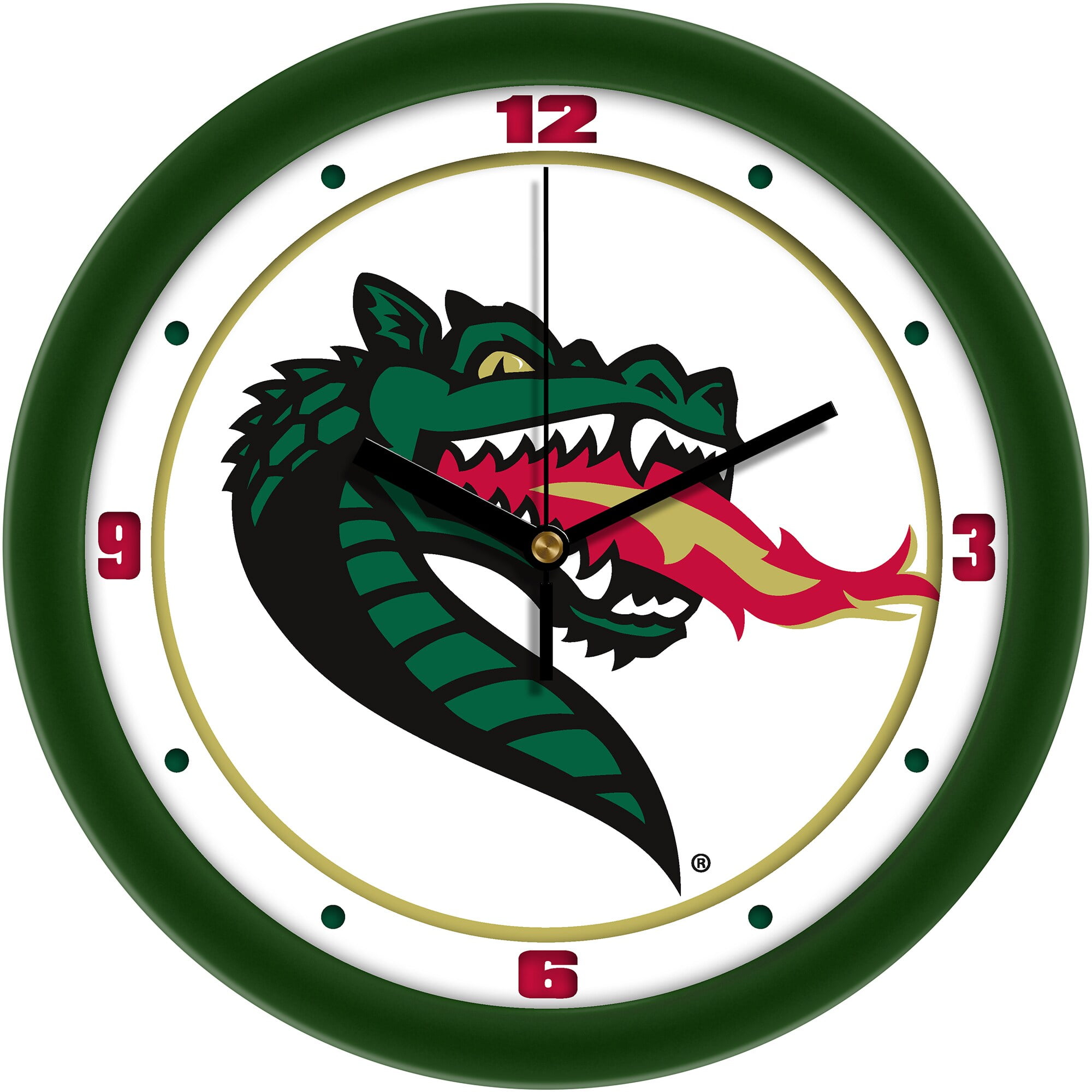 UAB Blazers 11.5'' Suntime Premium Glass Face Traditional Logo Wall ...
