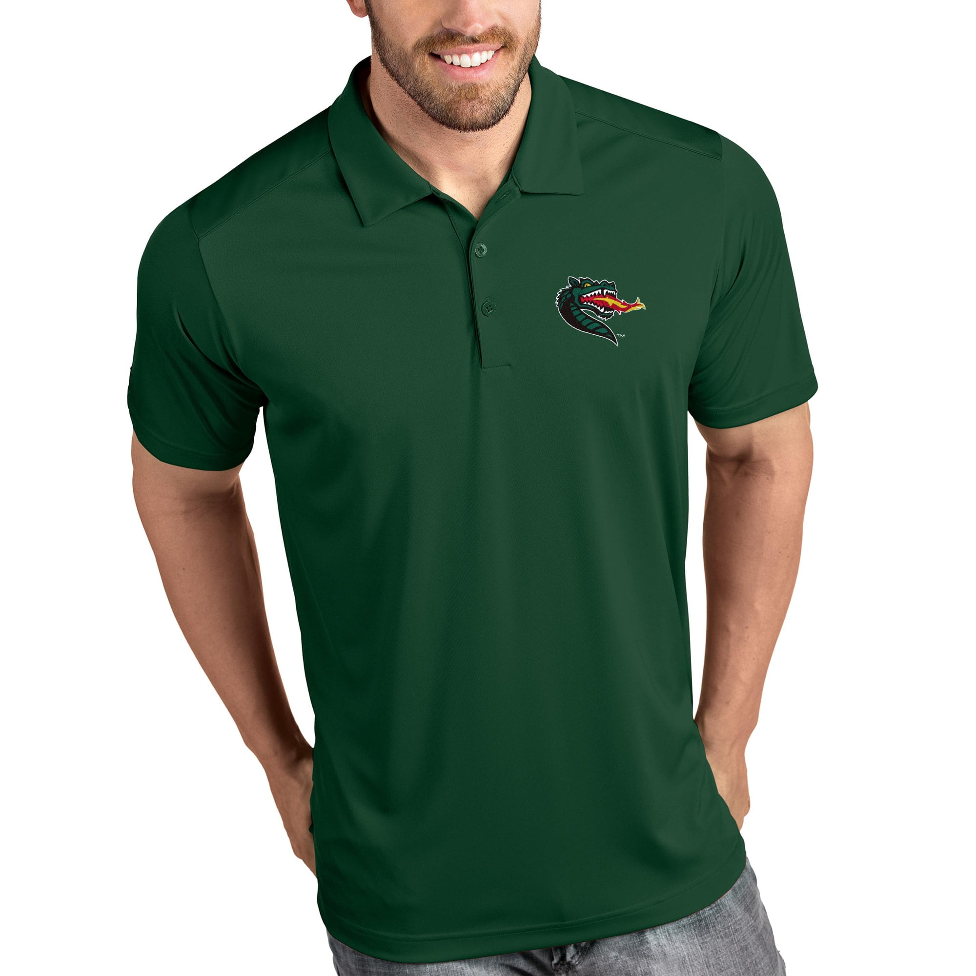 UAB Blazers Antigua Tribute Polo - Green - Walmart.com