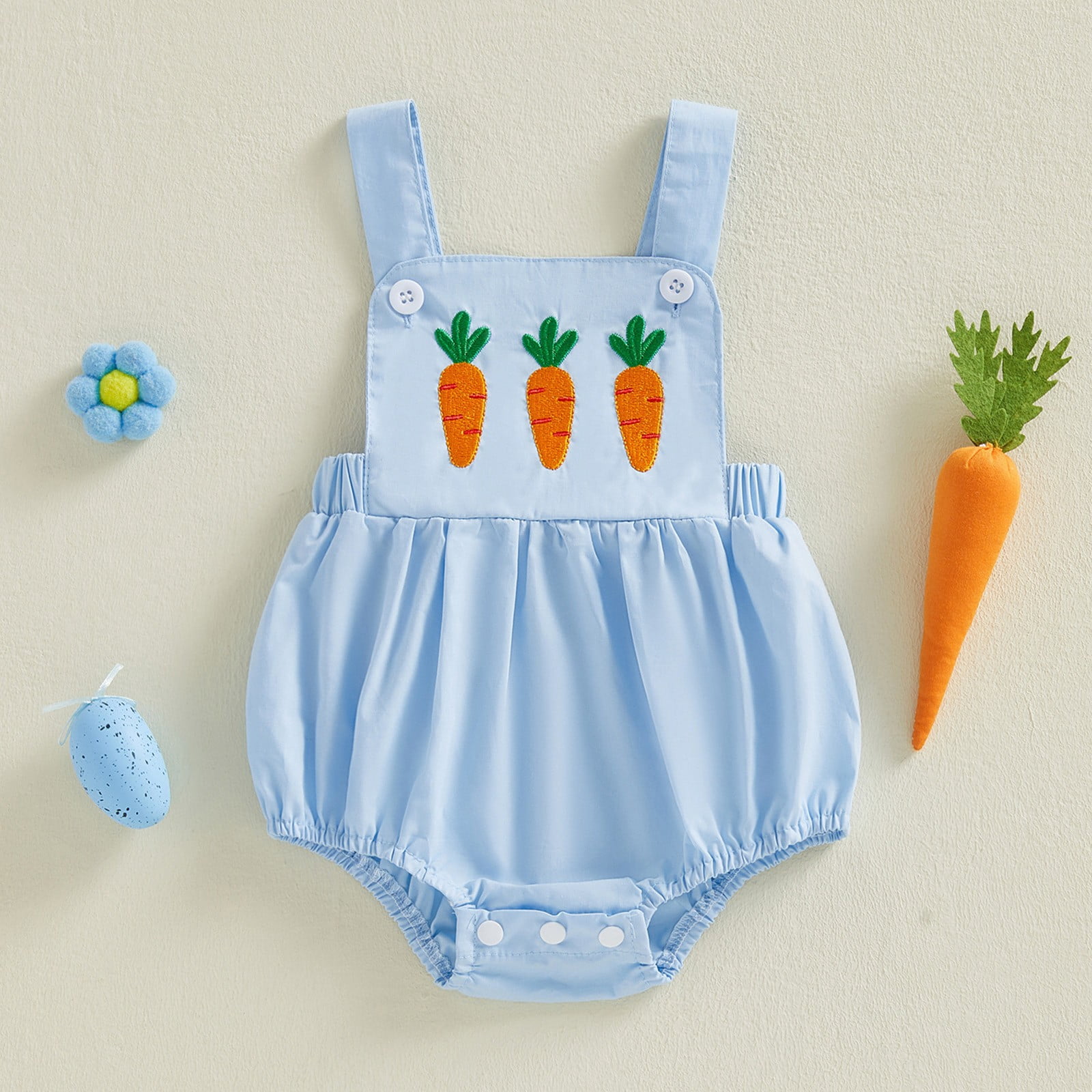 UACY Baby Boy Girl Easter Outfit Newborn Bunny Romper Cute Infant ...