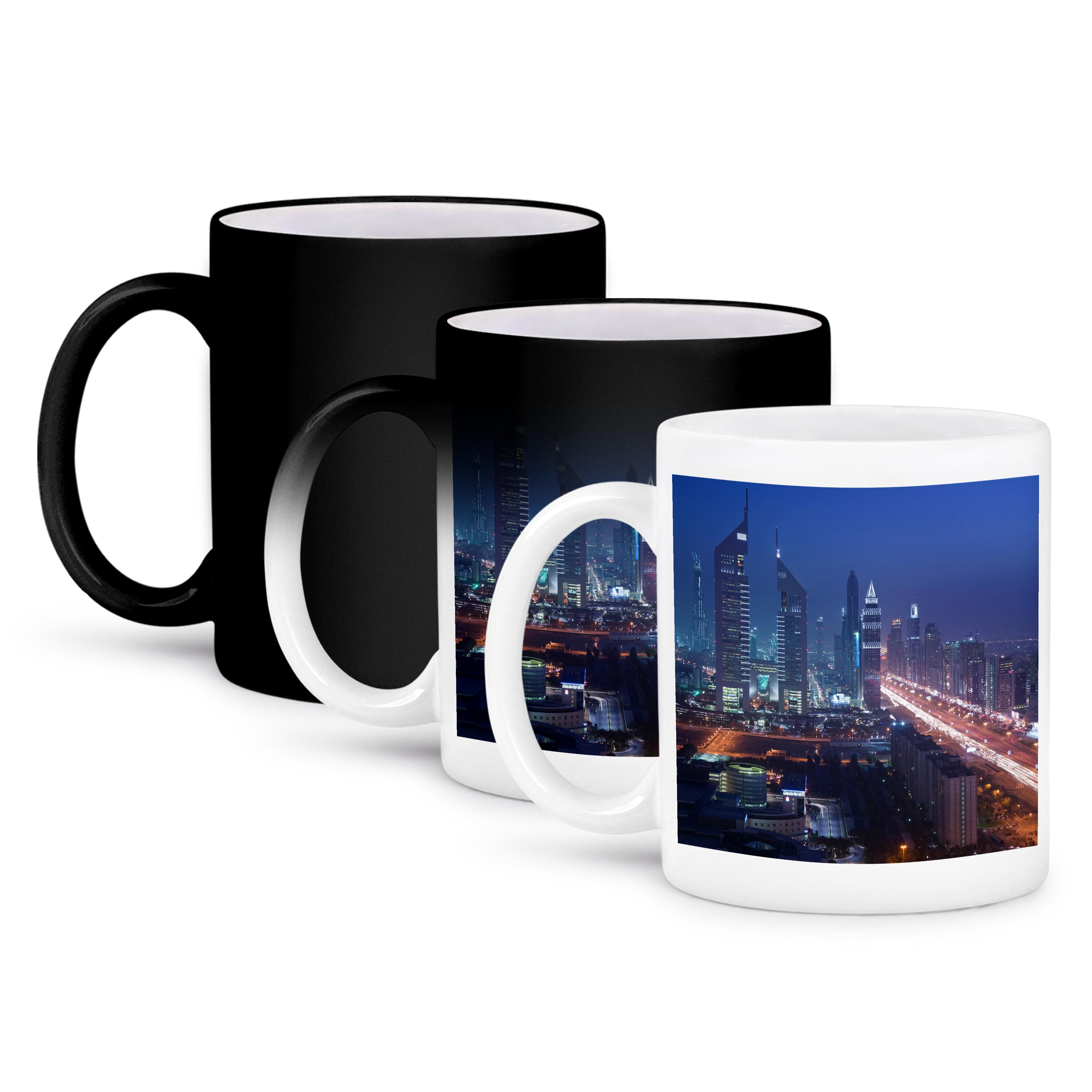3dRose, UAE, Dubai, Emirates, Sheikh Zayed, City skyline-AS44 WBI0133 ...