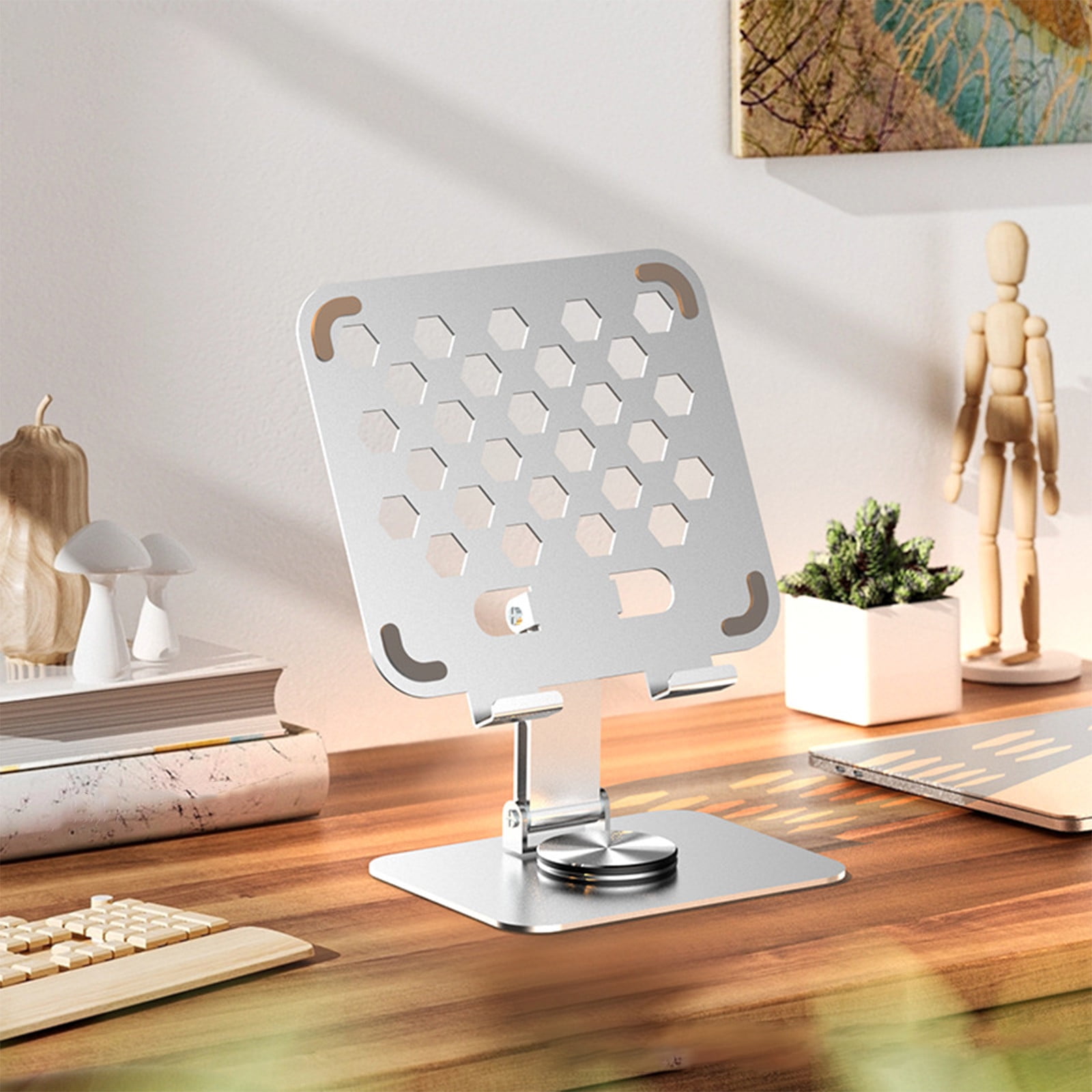 UAEBM 360 Degree Rotating All Metal Tablet Stand, Heat Dissipation ...