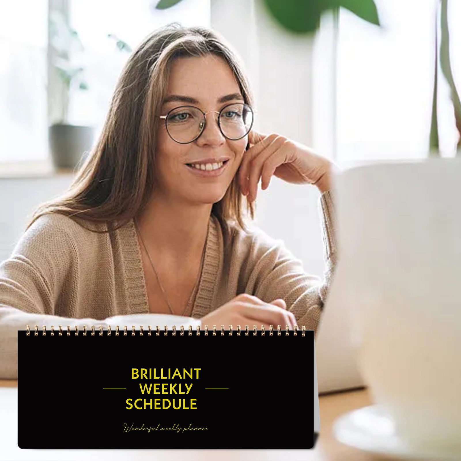 UAEBM English Coil Notebook for Weekly Planning, High Appearance ...