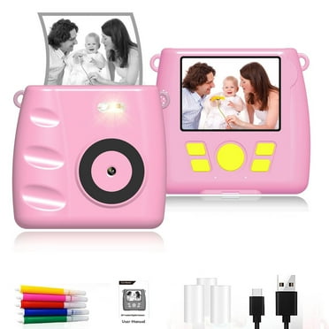 Prysyed Kids Instant Print Camera - 1080P HD Digital Video, Children's ...