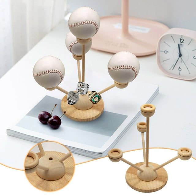 UAEBM Personalized Baseball Championship Ring Display - Custom Home Run ...