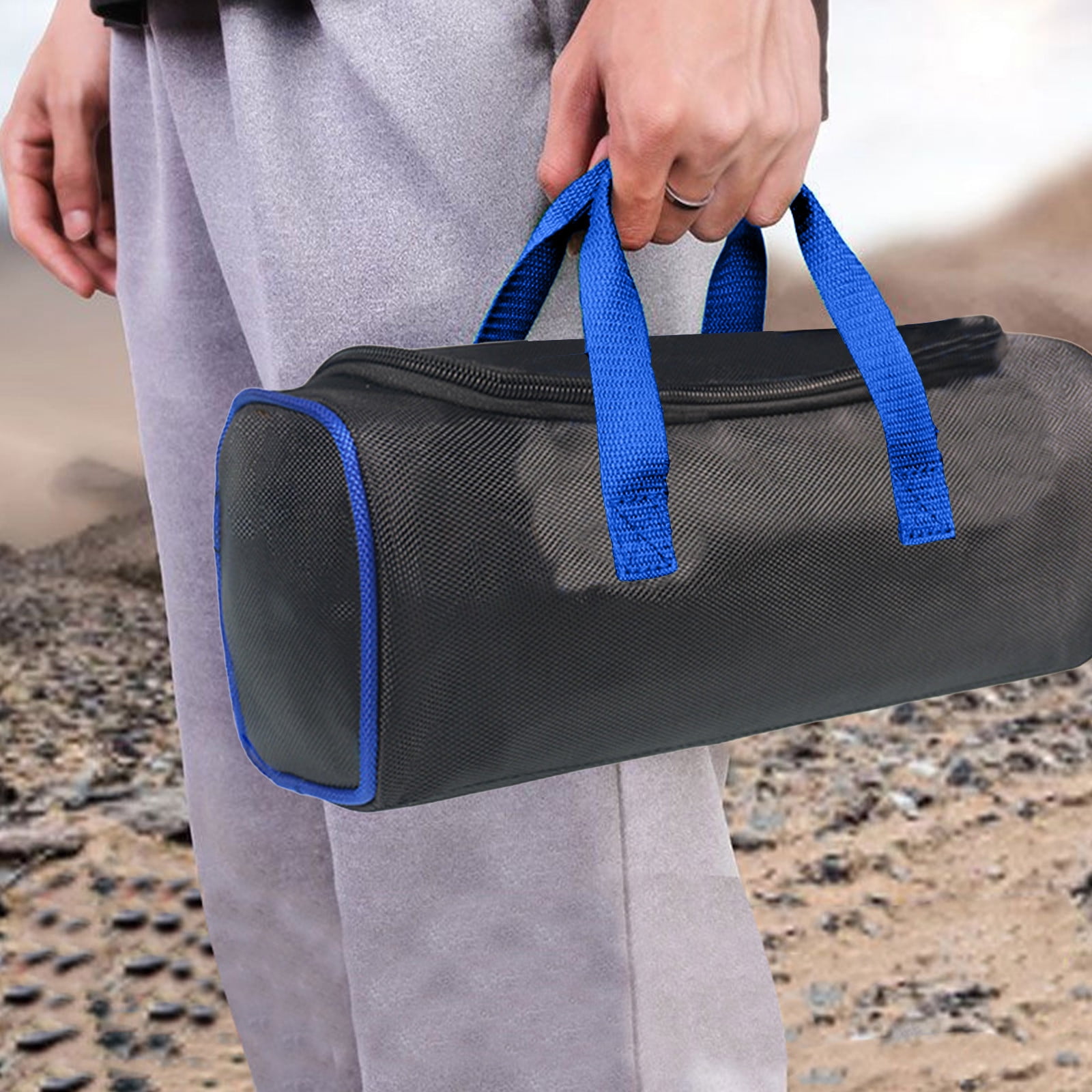 UAEBM Portable Oxfords Cloth Tool Bag Double Layer Large Rectangular ...