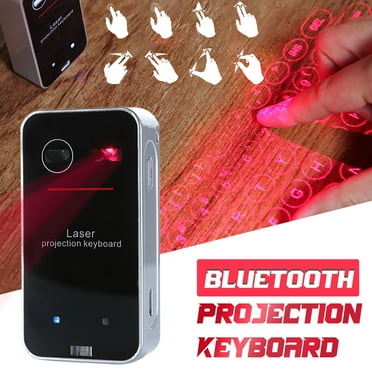 MOJO Bluetooth Wireless Laser Projection Virtual Keyboard Portable Full ...