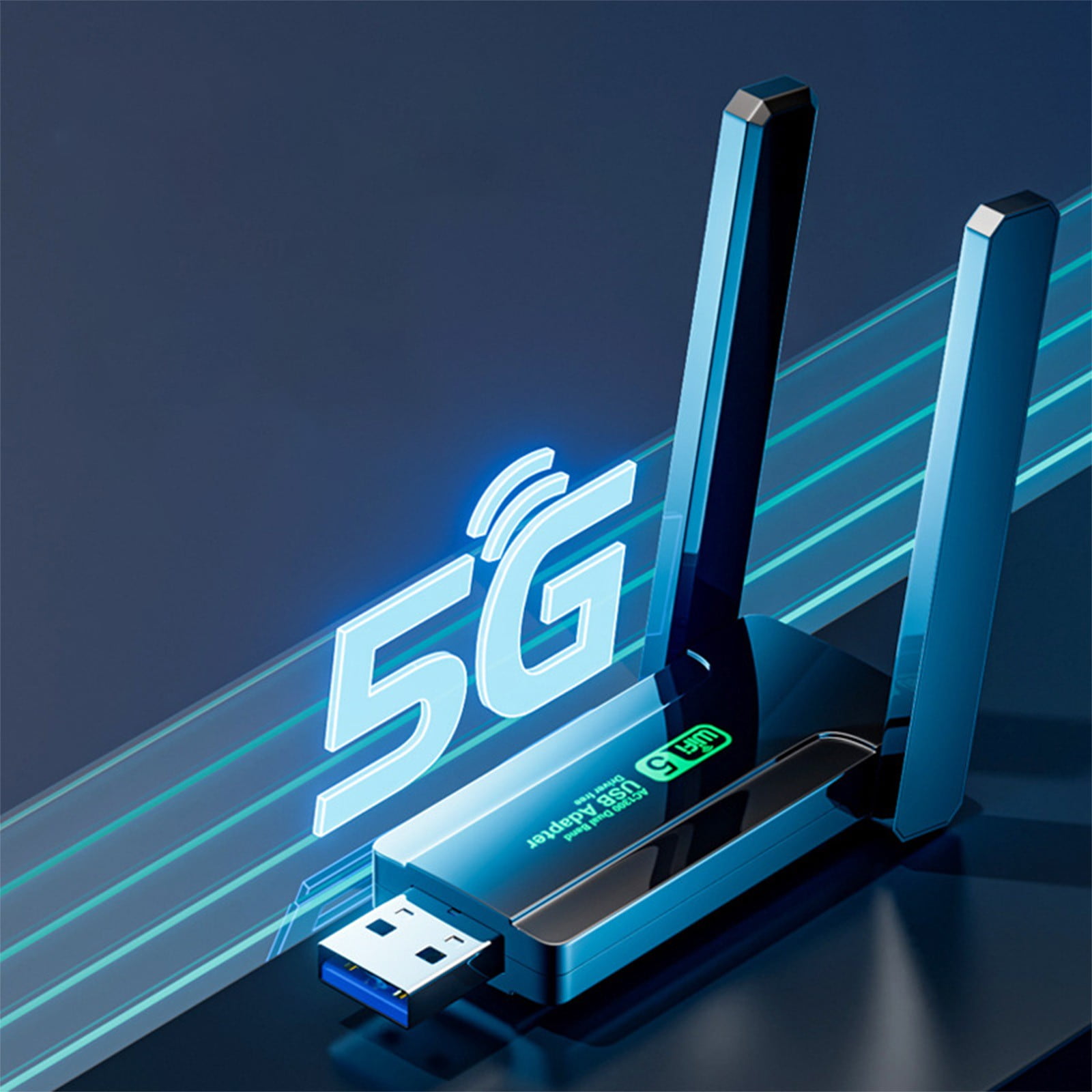 UAEBM WiFi Extender， WiFi Range Extender 1300M 2.4G/5G Wireless ...