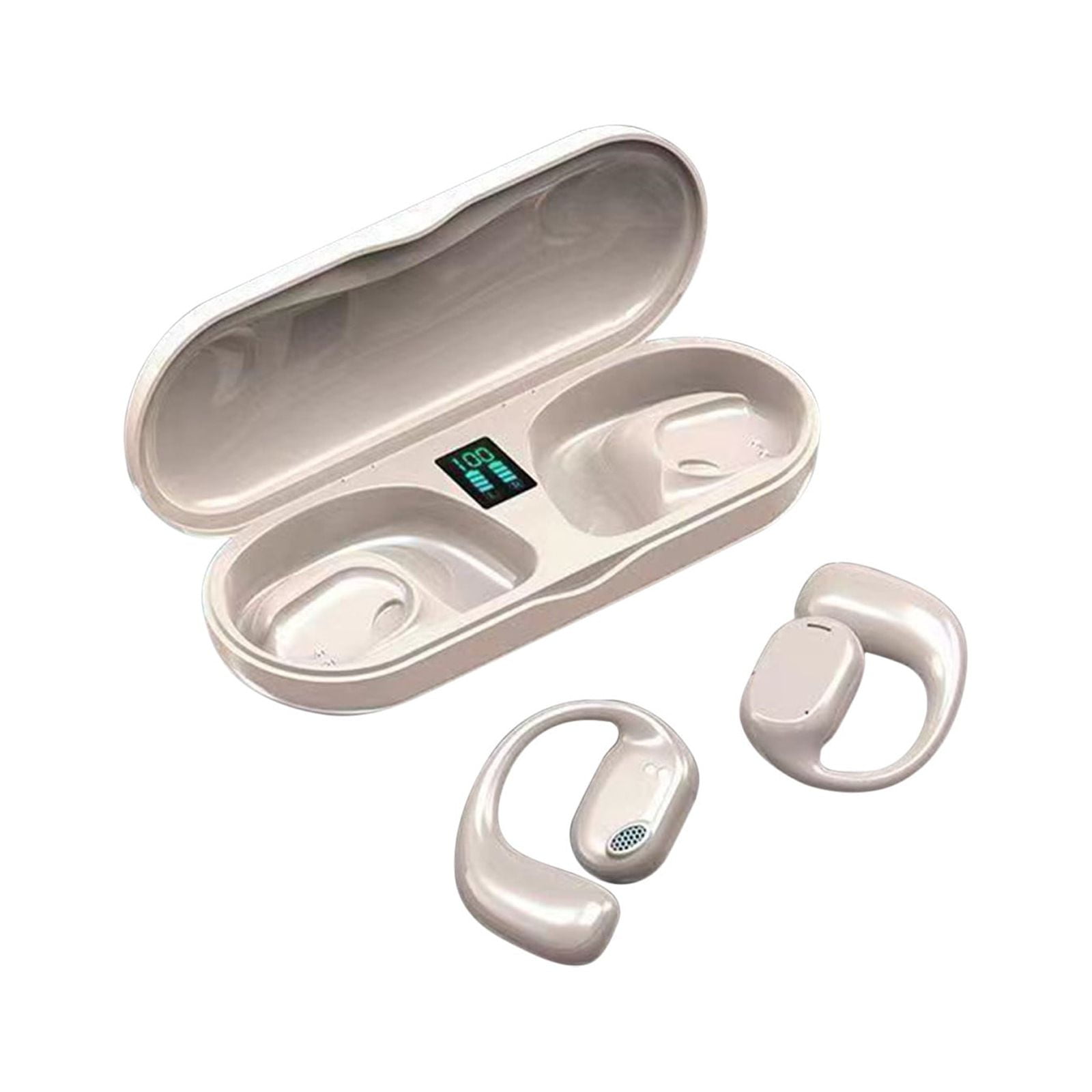 UAEBM Wireless Ear Hook Headset - Bluetooth Conduction, In-Ear Comfort ...