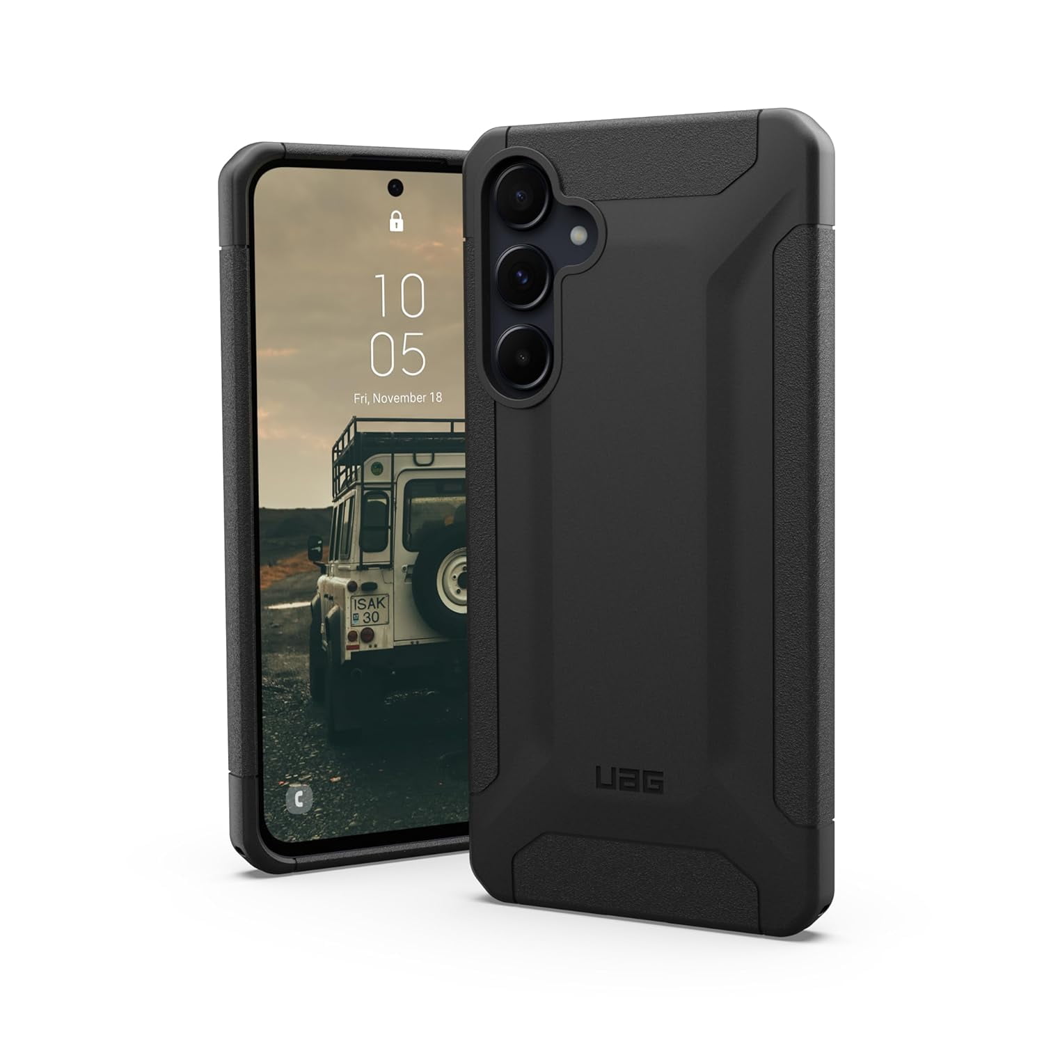 UAG Designed for Samsung Galaxy A55 5G Case SM-A556 Scout Black, Rugged ...