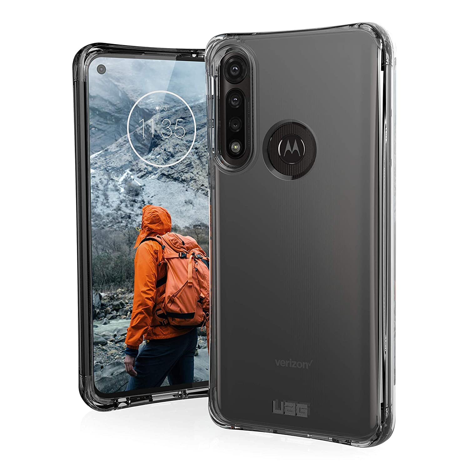 UAG Moto G Power Case (2020) Plyo [Ice] Slim Clear Impact Resistant ...