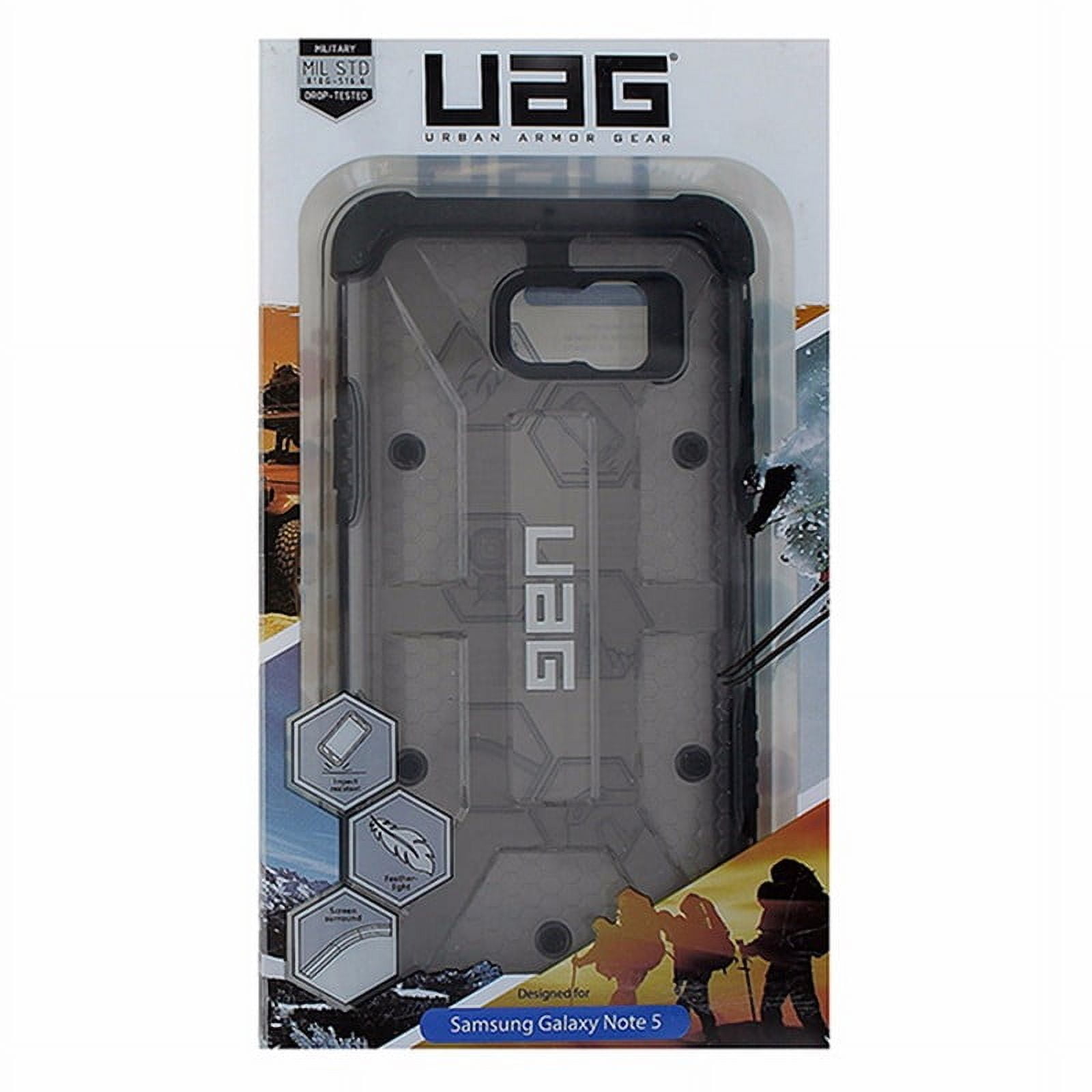Urban Armor Gear Case Cover for Samsung Galaxy Note5 - Ash Tinted / Black - Walmart Business ...