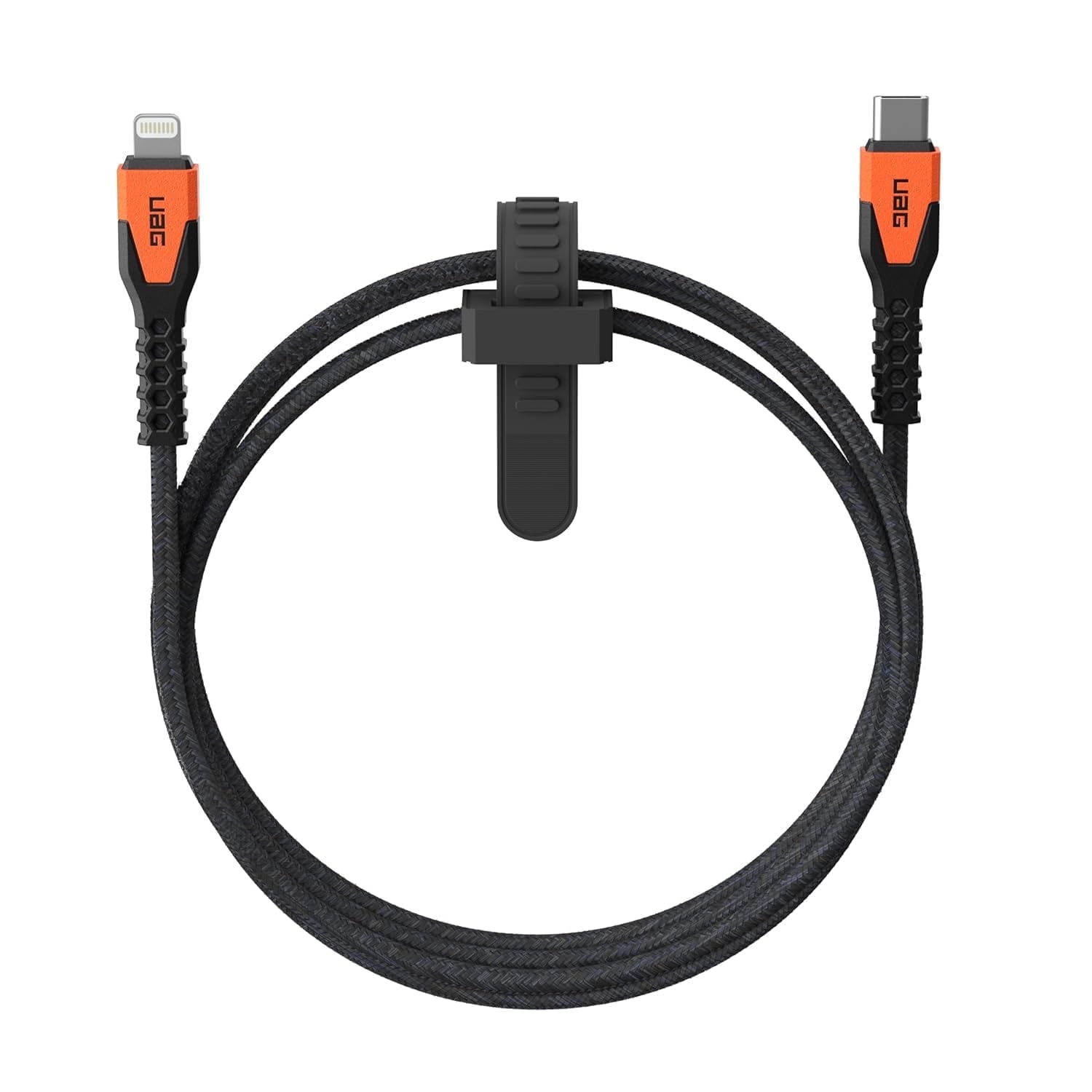 UAG Rugged Kevlar Power Cable USBC to Lightning 5ft/1.5m 30W MFi ...