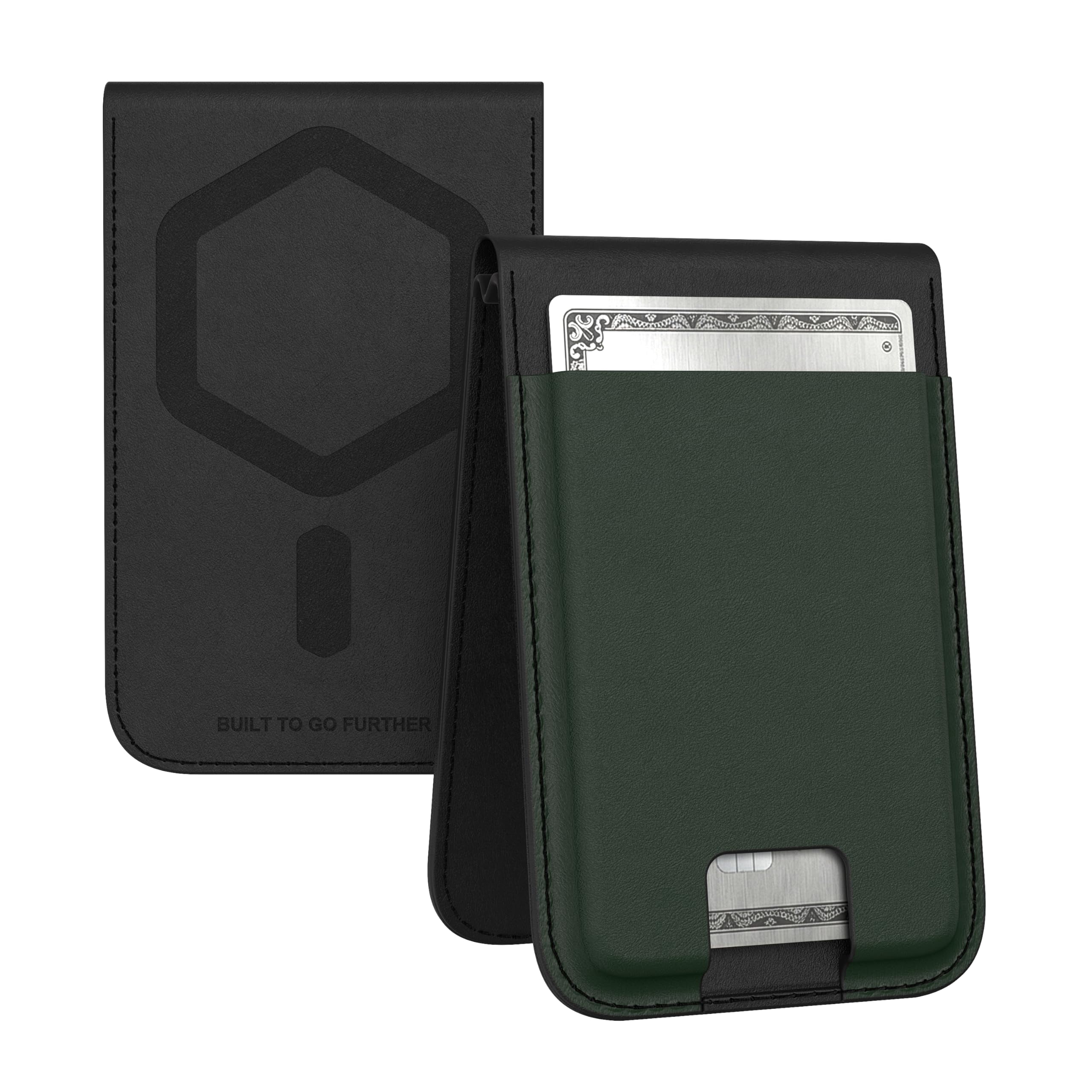 UAG Slim Wallet PU Vegan Leather 5 Cards Holder with Kickstand ...