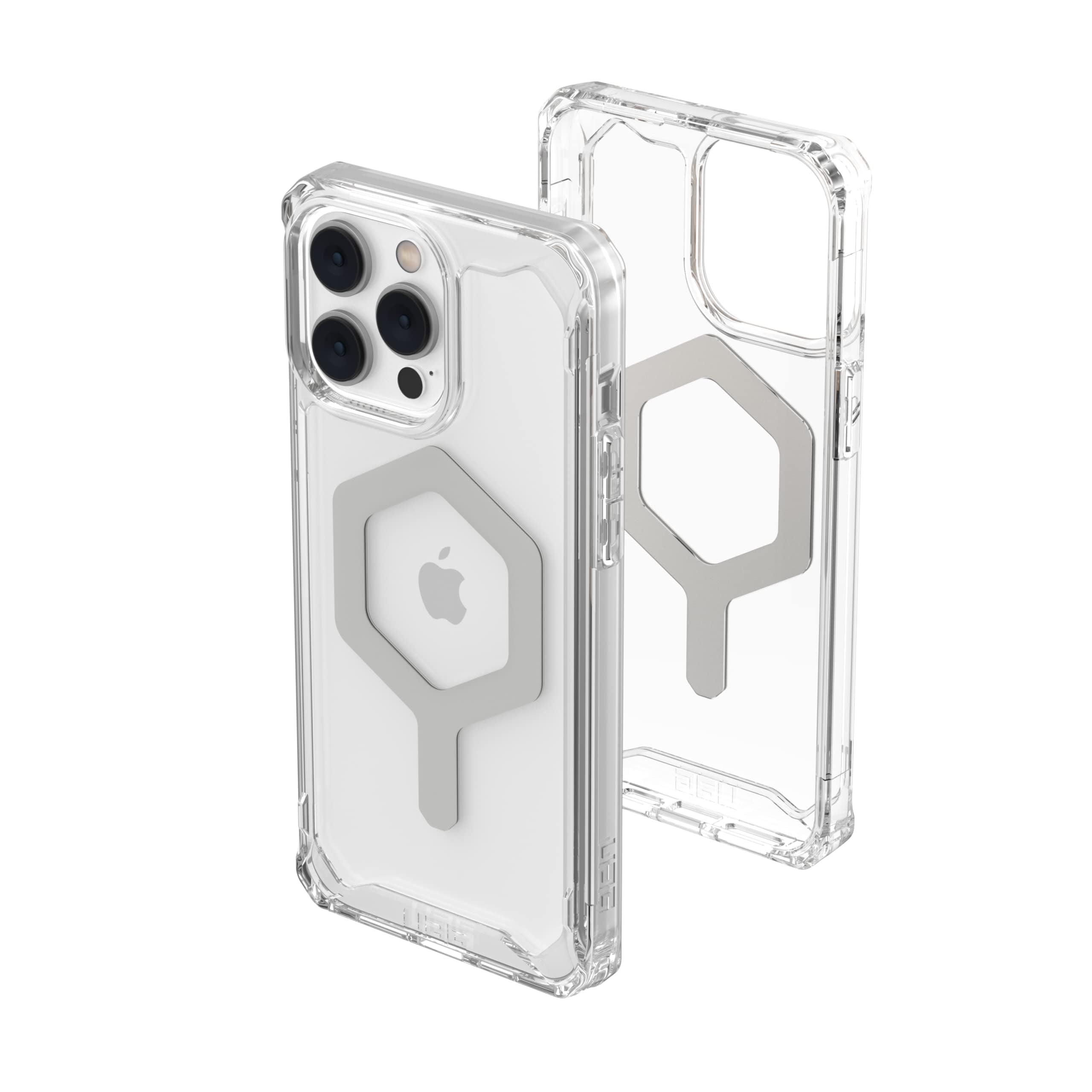 UAG iPhone 14 Pro Max Case Clear Ice 6.7" Plyo Build-in Magnet ...