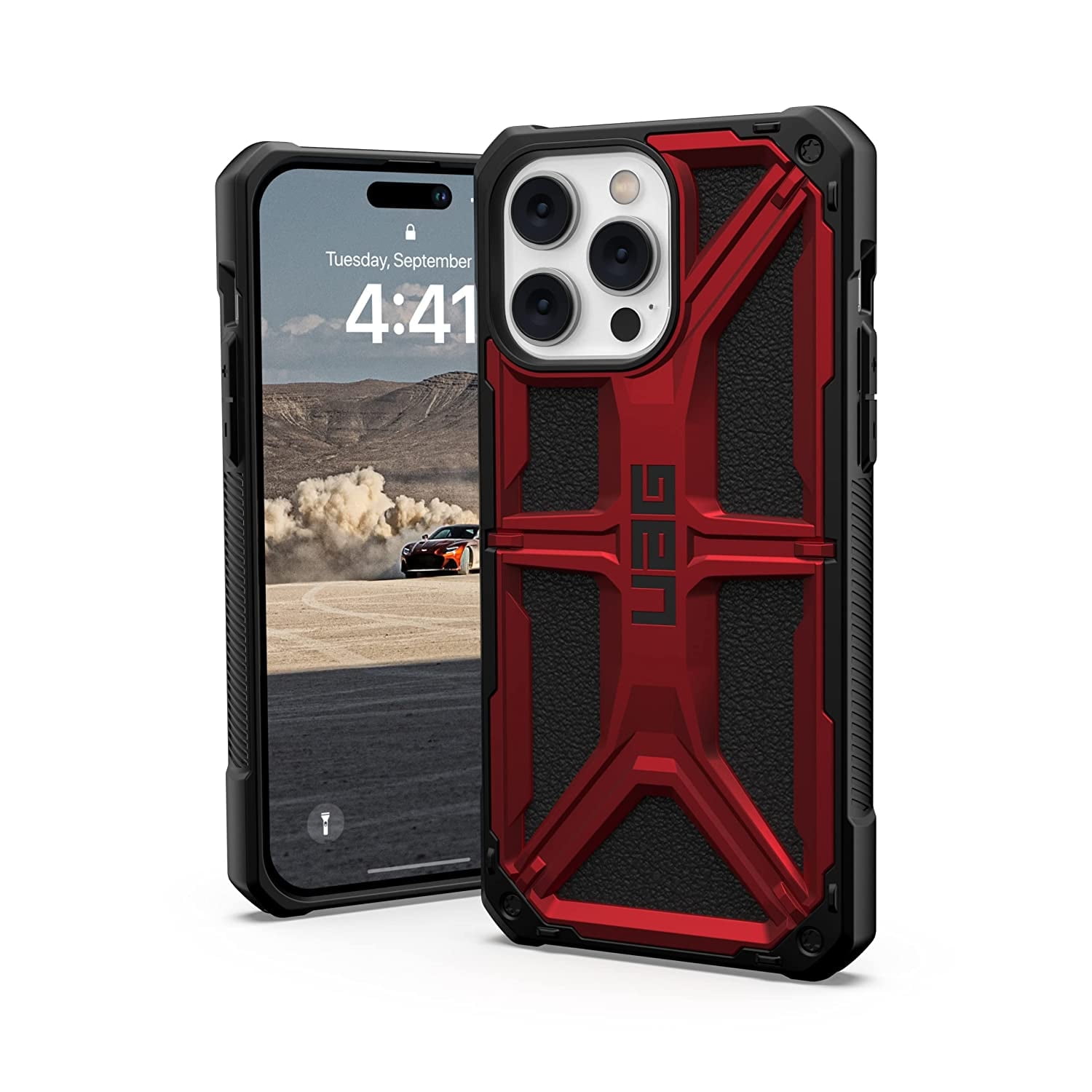 UAG iPhone 14 Pro Max Case, Red Monarch Series, 5-Layer Protection ...