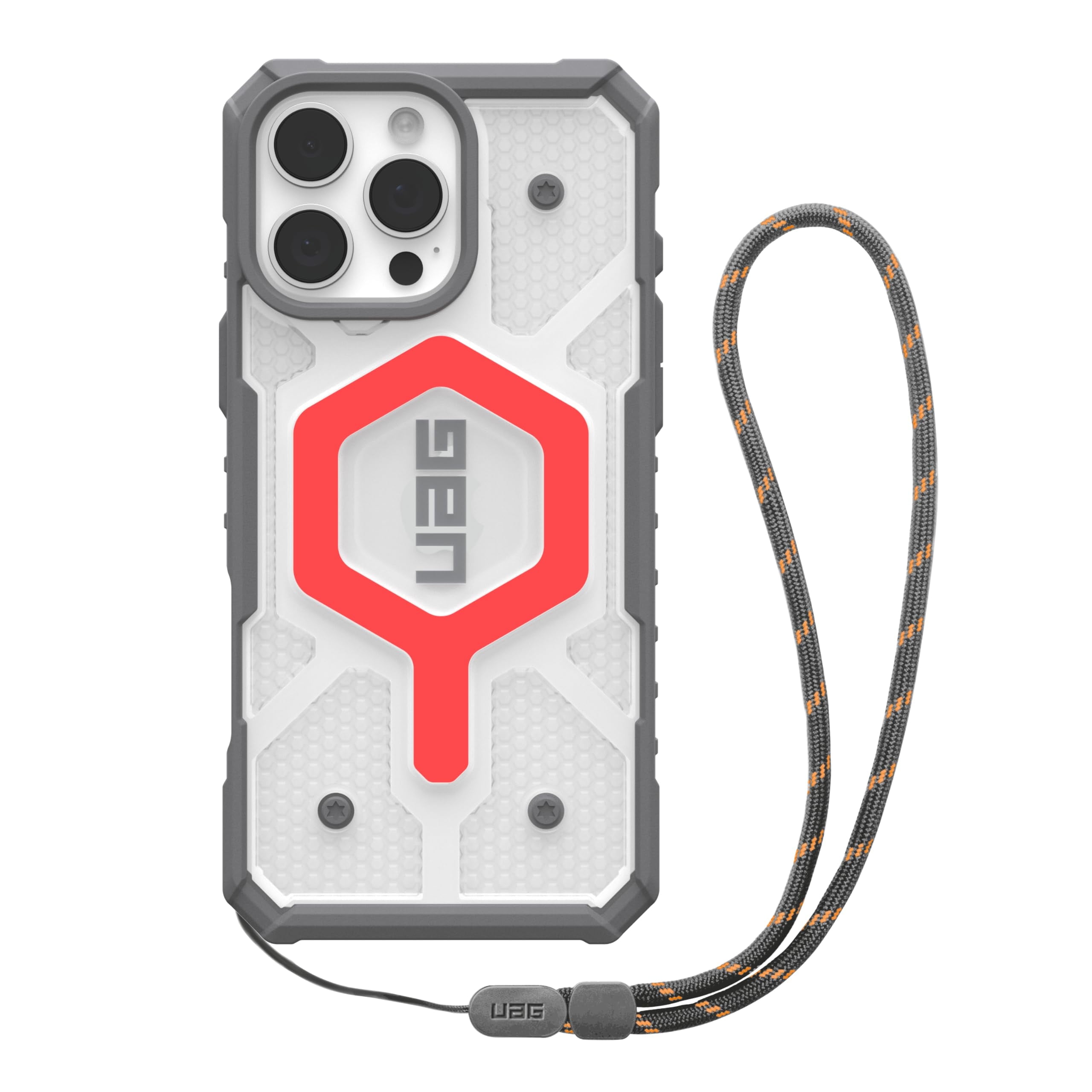 UAG iPhone 16 Pro Max Case 6.9" Pathfinder Clear Active Lava Compatible ...