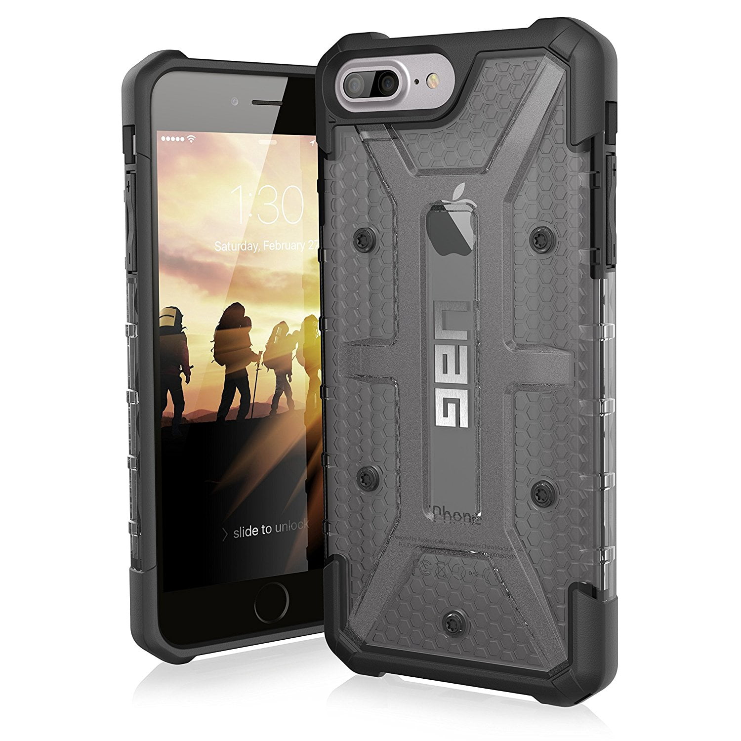 UAG iPhone 8 Plus / iPhone 7 Pus [5.5-inch screen] Plasma [ASH] Case ...