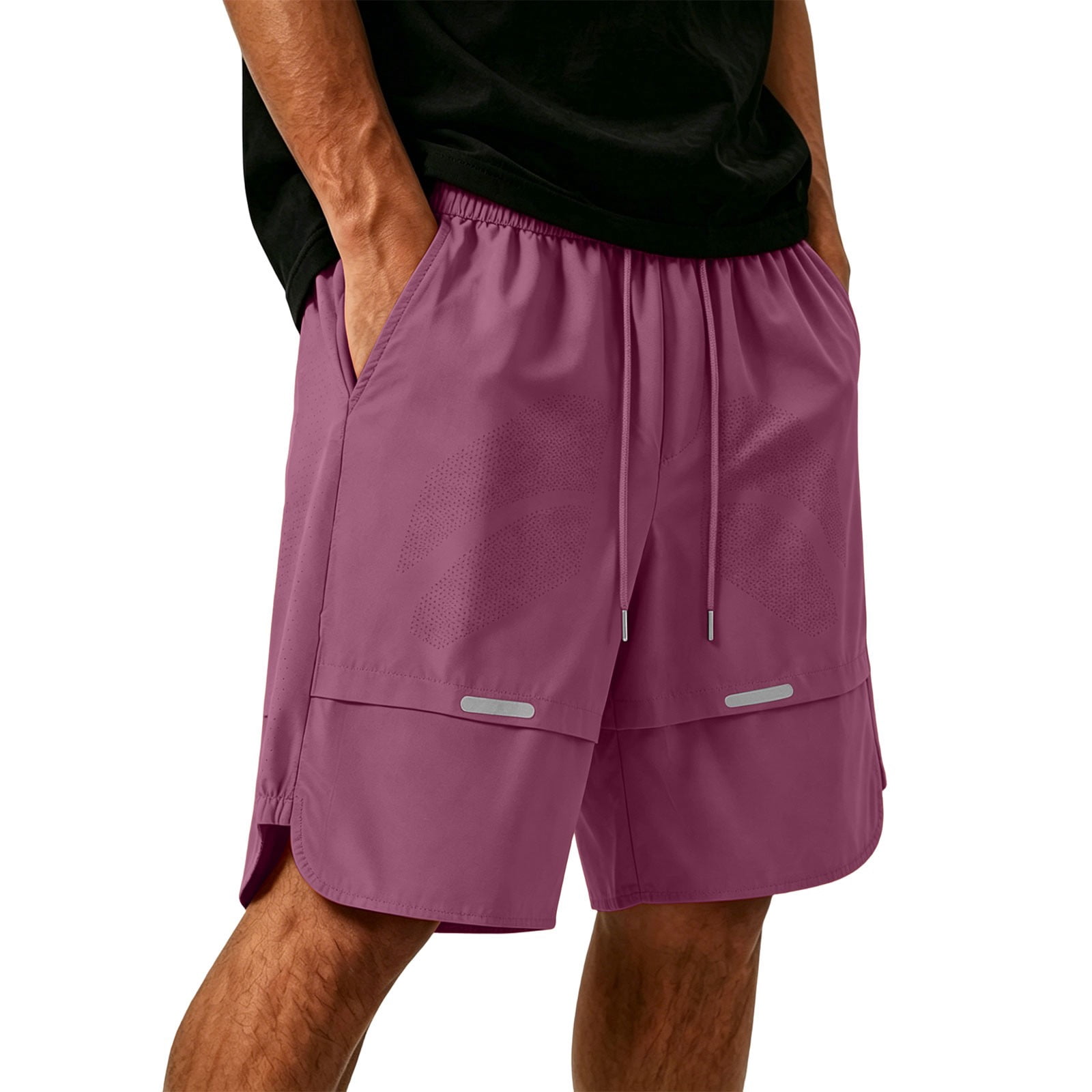 UAMVSH Big and Tall Mens Athletic Shorts Lightweight Breathable Running ...