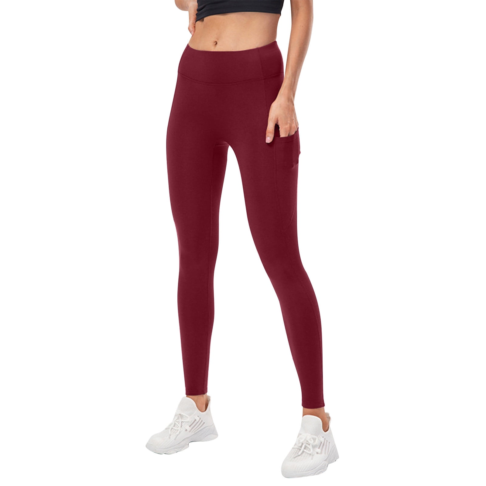 UAMVSH Leggings for Women Fleece Lined Thermal Yoga Pants for Cold ...