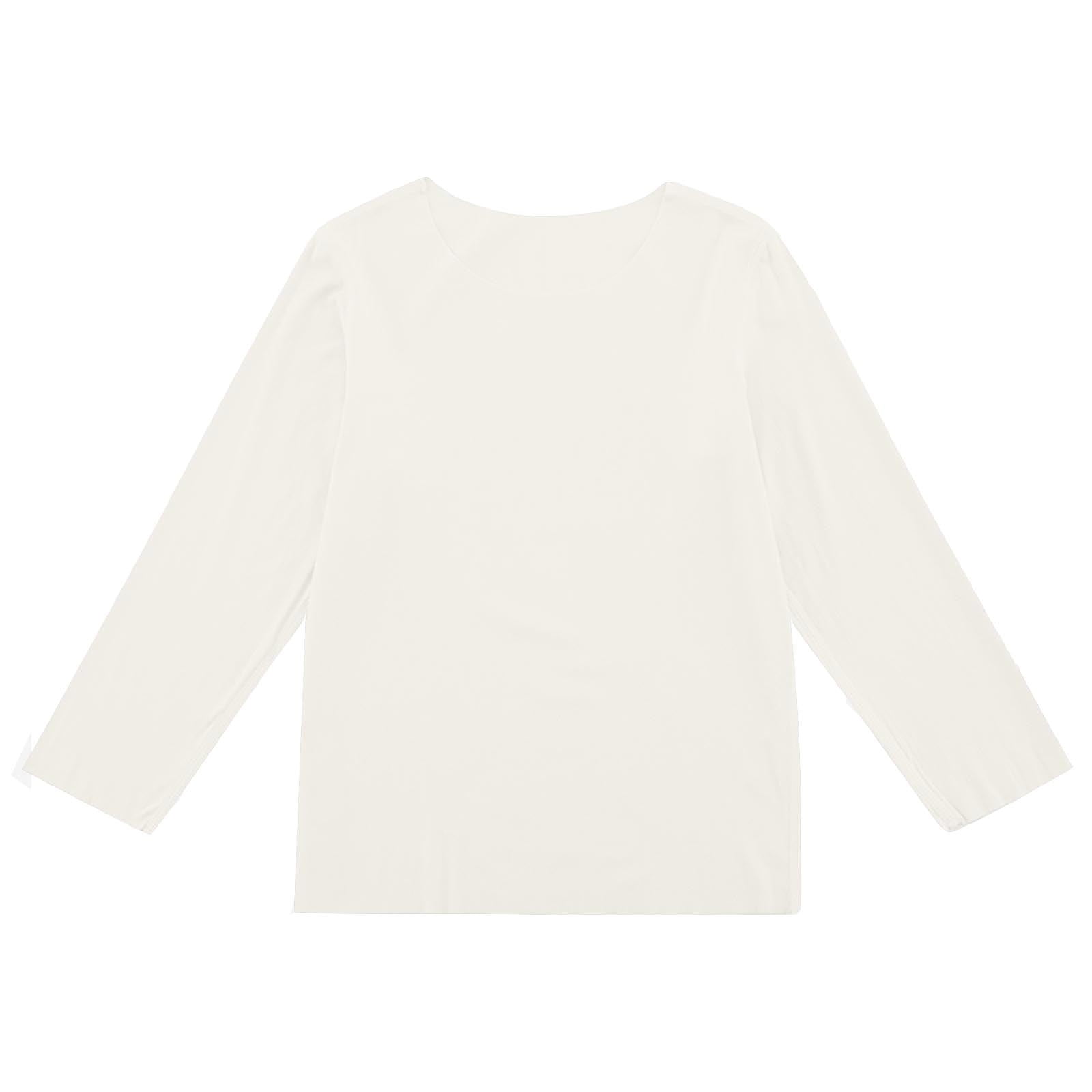 UAMVSH Modal Pajama Shirts for Kids Lightweight Fall Thin Longs Sleeve ...