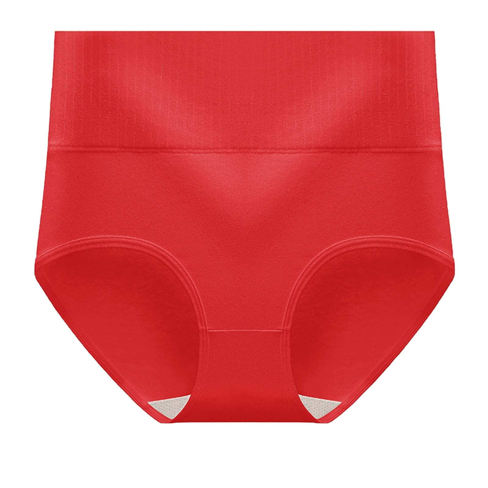 UAMVSH Women's Underwear Cotton High Waisted Panties Soft Breathable ...