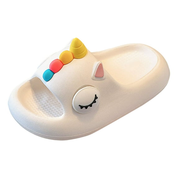 UAYOTSE Children's Slippers Cute Cartoon Outdoor Sandals Baby Bath Non ...