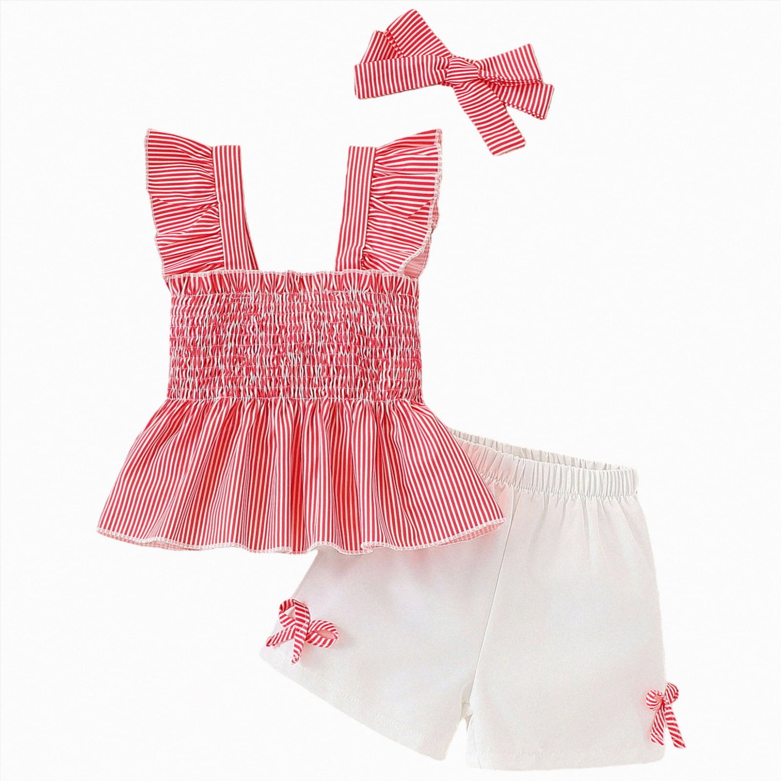 UAYOTSE Girl Clothes Set Summer Baby 0 6 12 18 24 Months 2T 3T Girl ...
