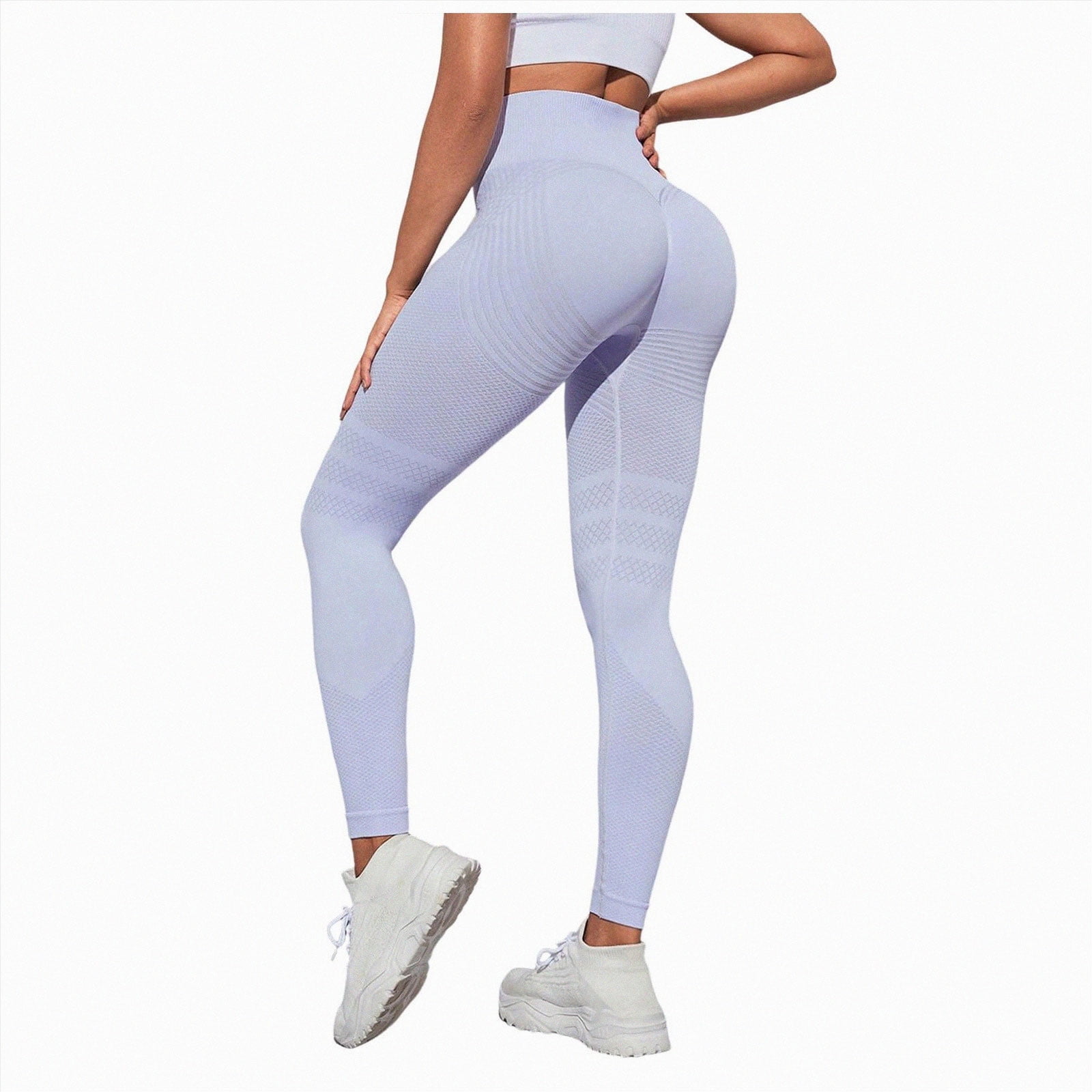 UAYOTSE High Waisted Leggings for Women Soft Tummy Control Pants Non ...