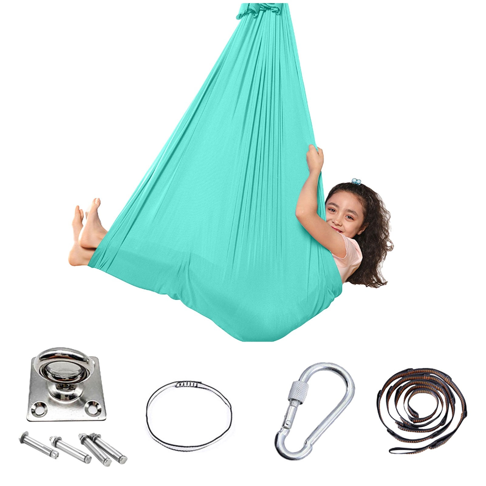 UAYOTSE Indoor Sensory Compression Swing Cotton Made Therapy Swing for ...