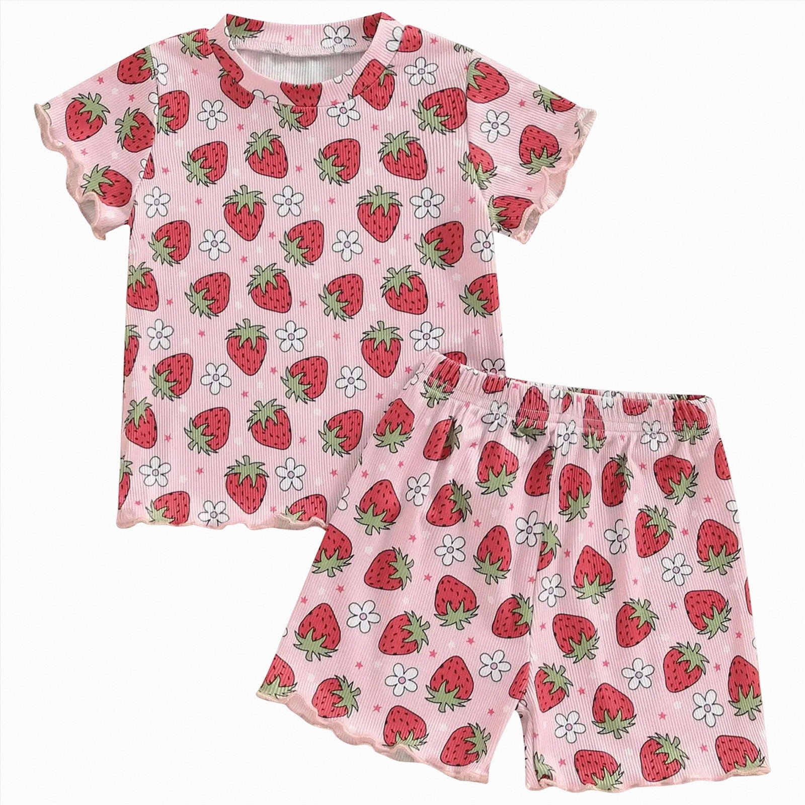 UAYOTSE Infant Baby Girl Summer Clothes Set 9 12 18 24 Months 2T 3T 4T ...