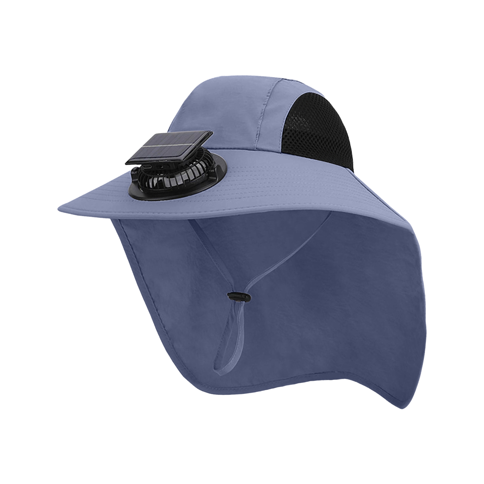 UAYOTSE Outdoor Wide Brim Sun Hat with Solar Fan Wide Brim Solar Fan ...