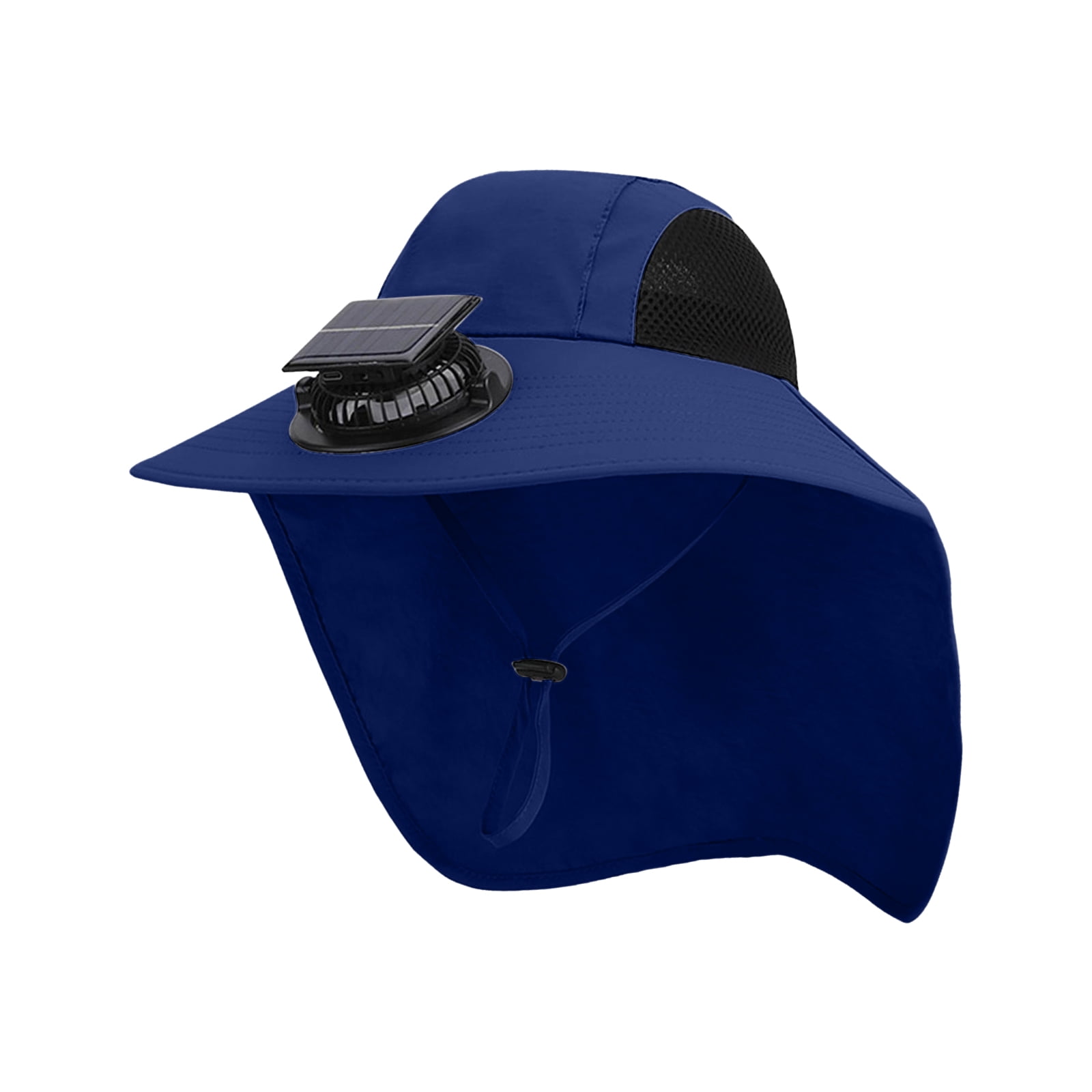 UAYOTSE Outdoor Wide Brim Sun Hat with Solar Fan Wide Brim Solar Fan ...
