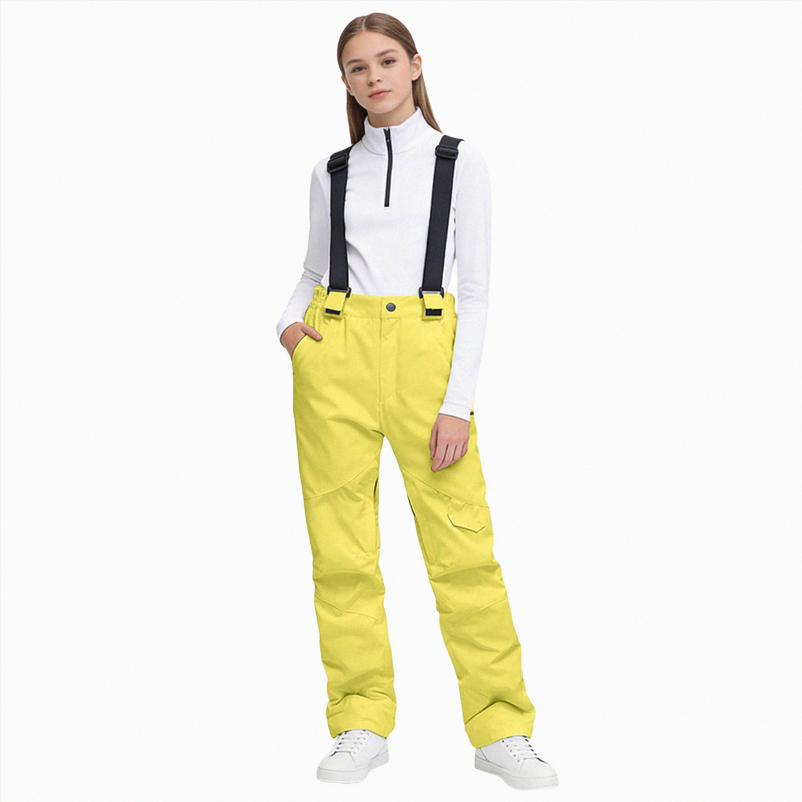 UAYOTSE Toddler Snow Pants Baby Boy Girl Winter Clothes Down Puffer ...