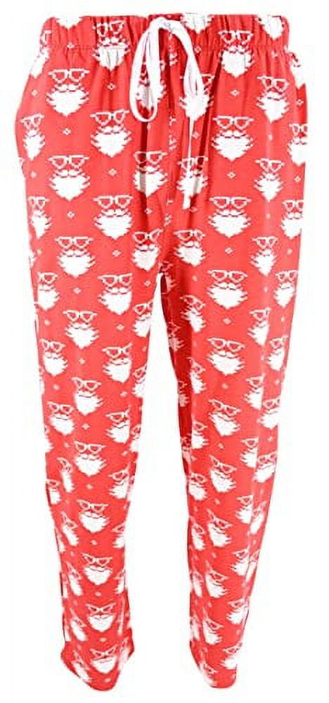 UB Mens Christmas Santa Matching Family Pajama Pants (L) - Walmart.com