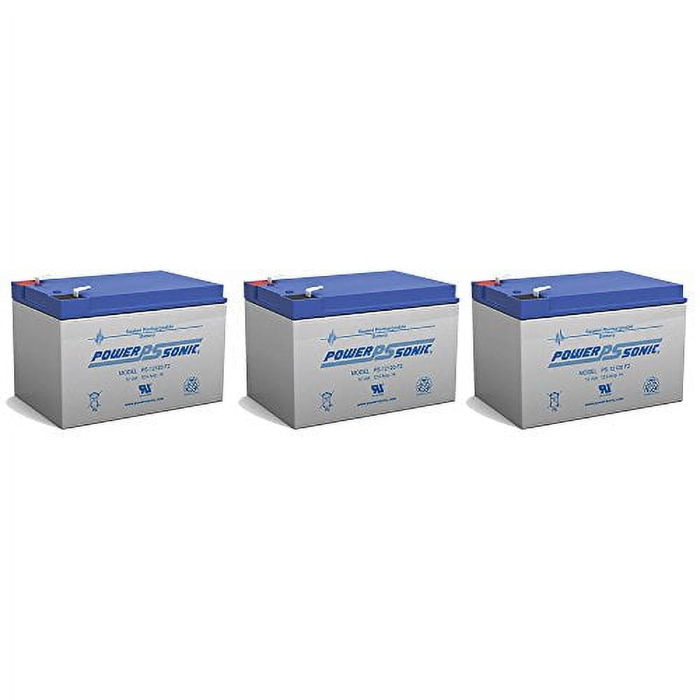 UB12120 12v 12Ah 12 volt 12 Amp-hr BATTERY SLA - 3 Pack - Walmart.com