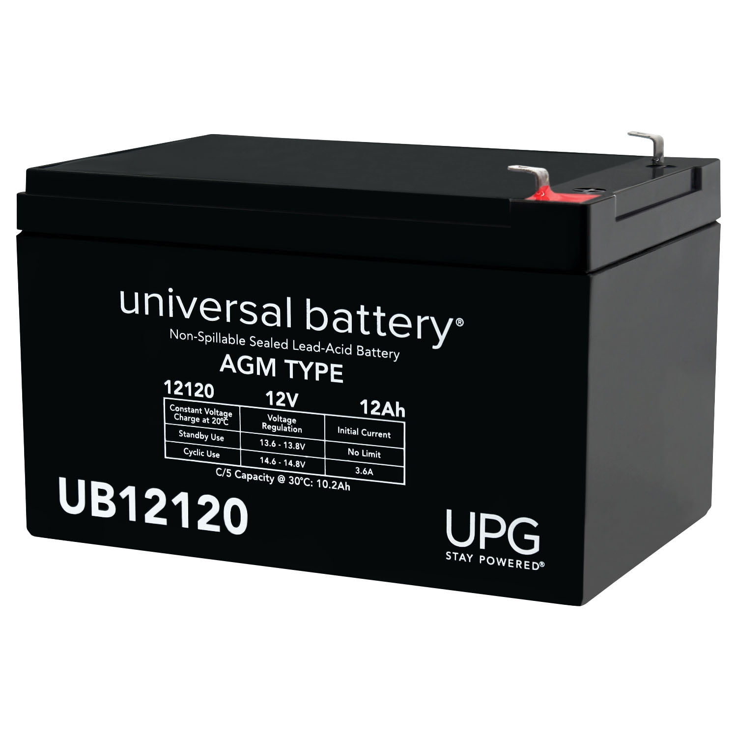 UB12120 F2 Kid Trax 12V 12Ah Rechargeable Replacement Battery for ...