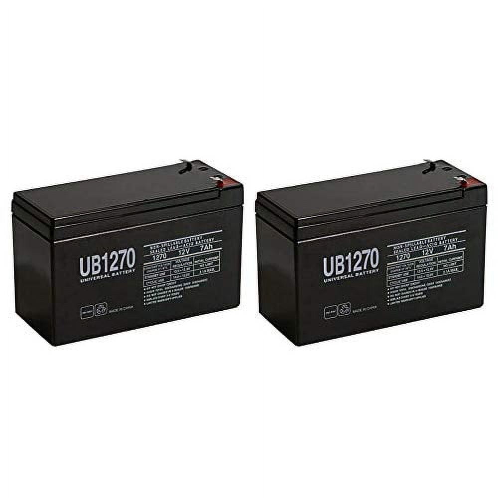UB1270 12V 7AH Battery FM150 GTO, Gate Openers 2 Pack UB1270MP227 ...
