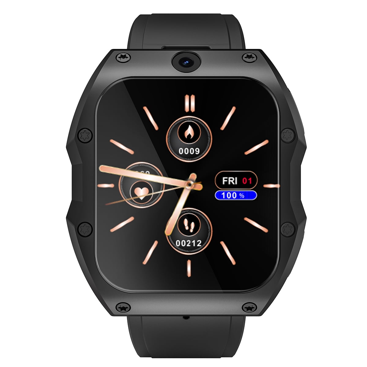 UBABAI DM62 Smart Watch 4G LTE 2GB+16GB Android 8.1 Wifi Gps Camera 2 ...