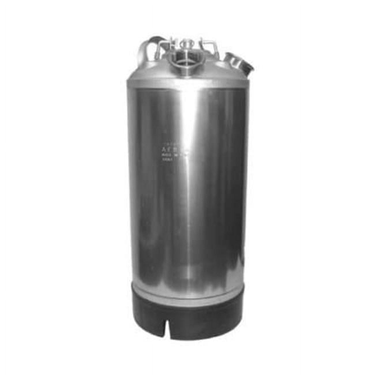 UBC LCT420 4.8 Gallon Stainless Steel Cleaning can with four heads ...