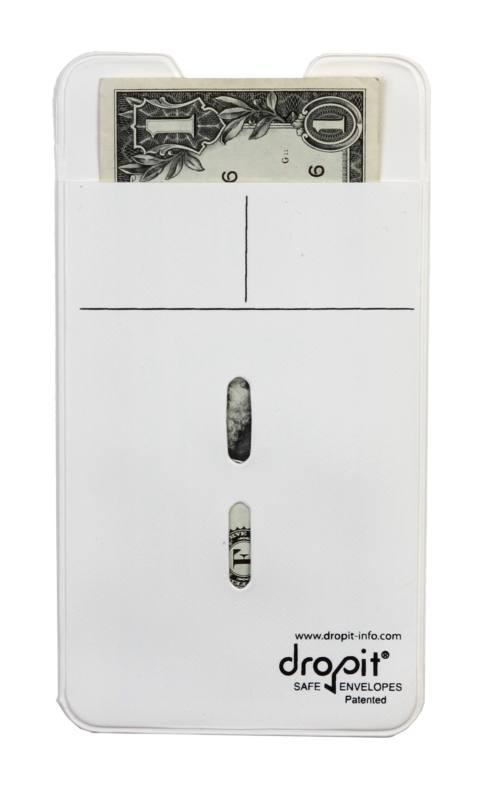 UBICON DropIt Safe Envelopes. Features 2 Slots and Thumb Notch (10 ...